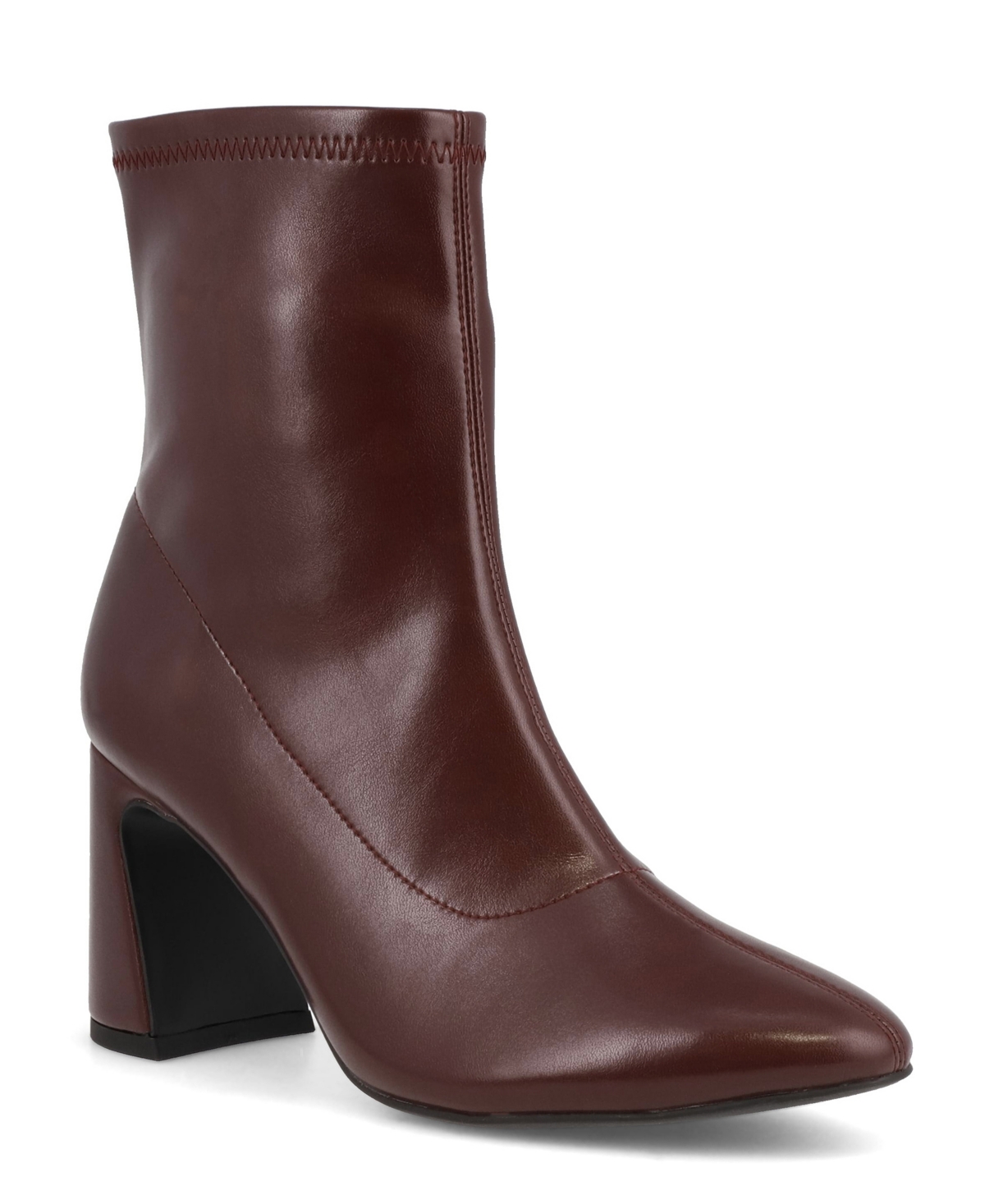 Click here for Mia Womens Thiva Block Heel Pointed Toe Dress Boot... prices