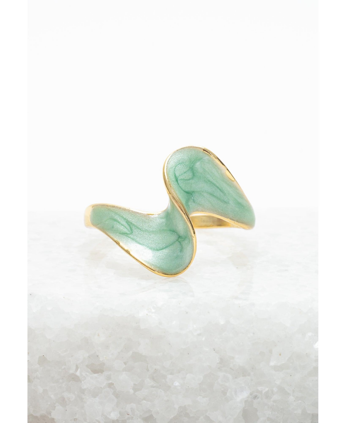 Click here for Starfish Project Ribbon of Light Ring in Mint - Mi... prices