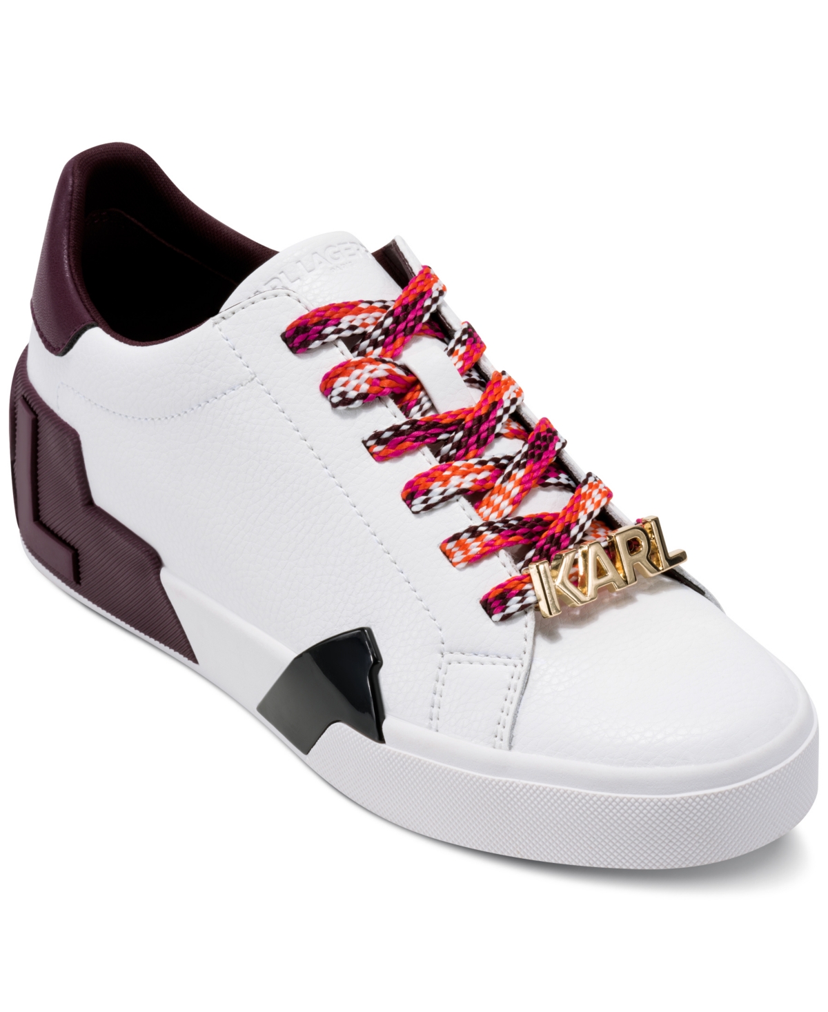 Click here for Karl Lagerfeld Paris Womens Melora Lace-Up Sneaker... prices