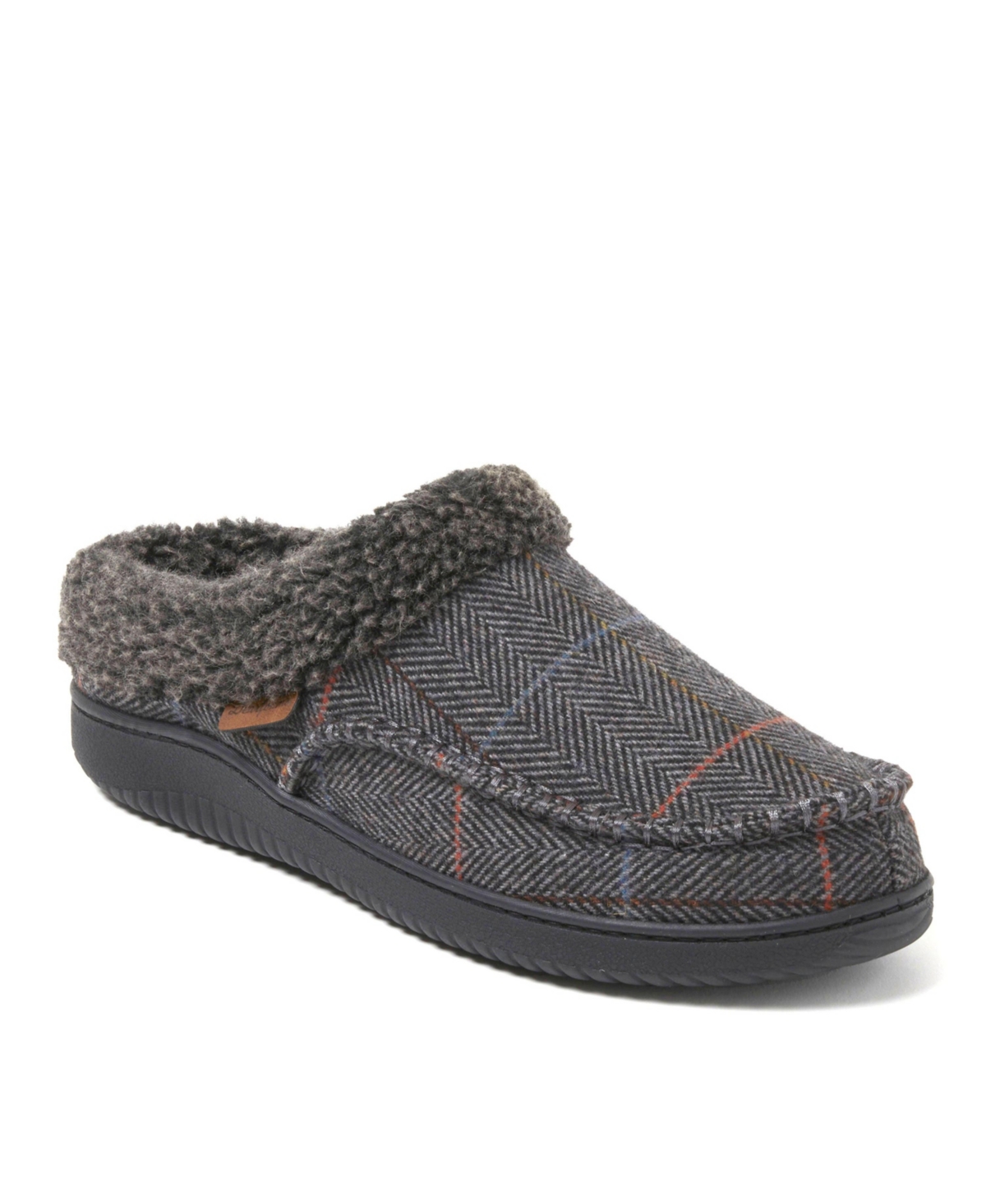 Click here for Dearfoams Mens Marshall Microsuede Moccasin Toe Cl... prices