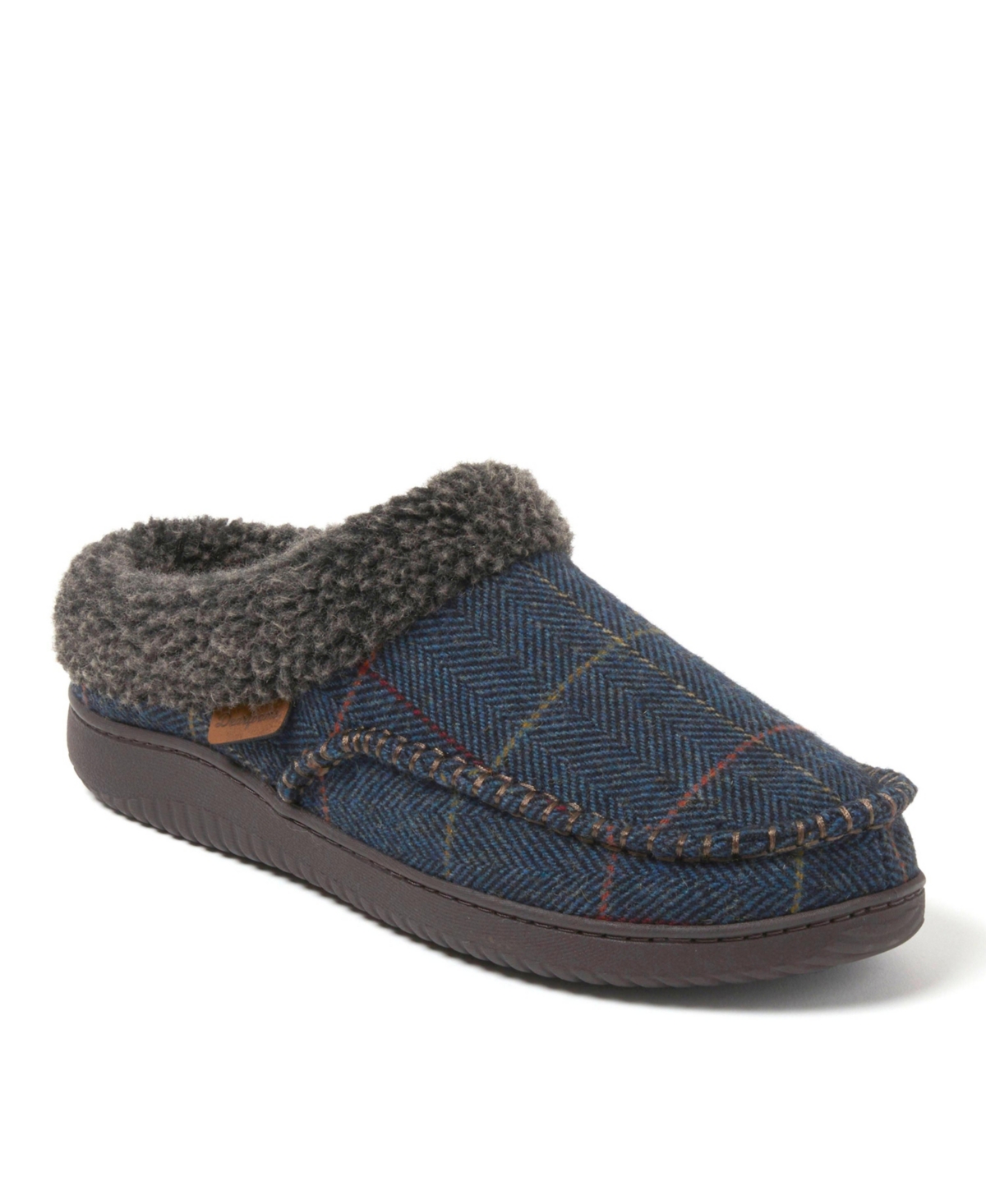 Click here for Dearfoams Mens Marshall Microsuede Moccasin Toe Cl... prices