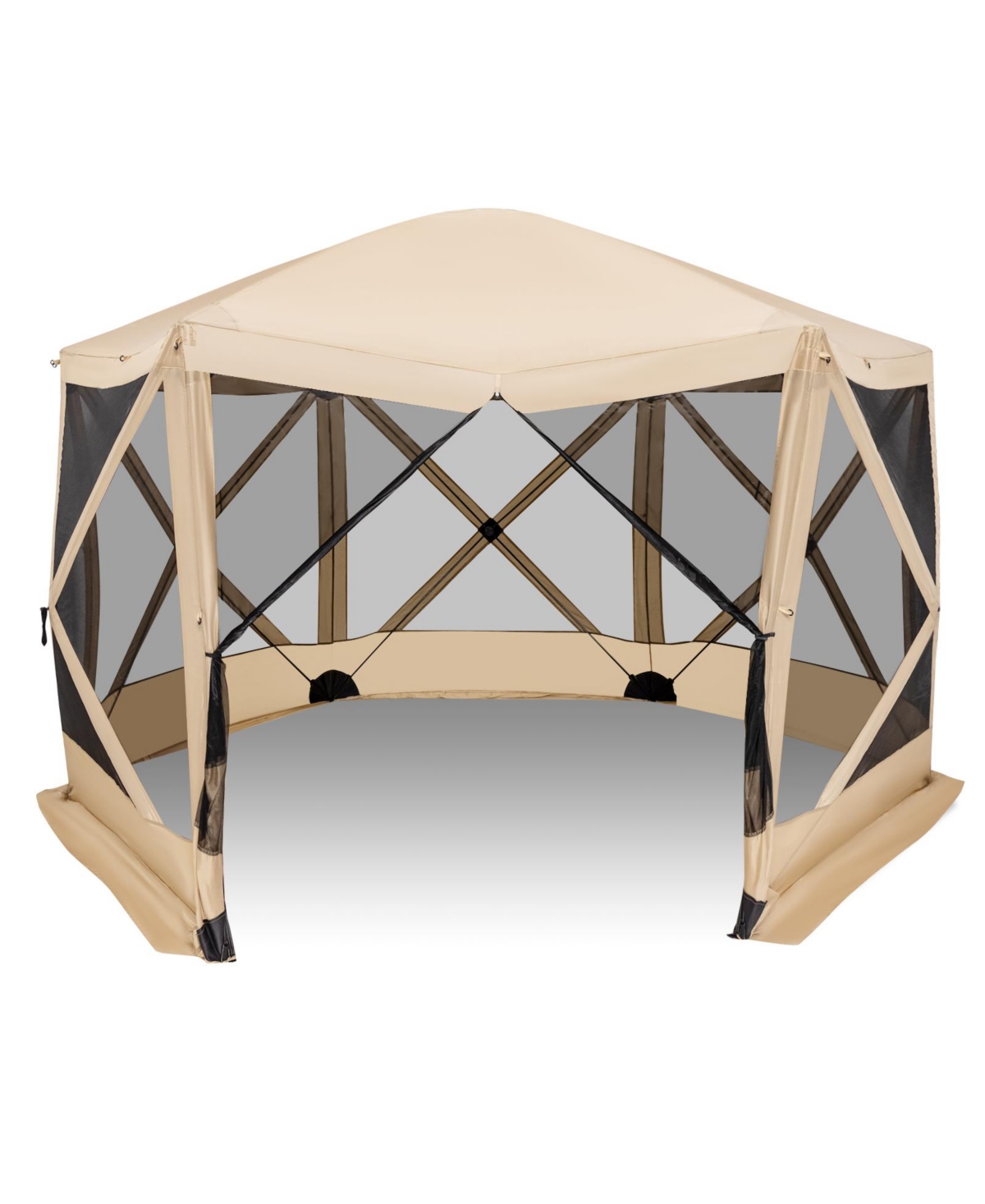 Click here for Akiudex 11.5 x 11.5 ft pop-up screen house tent wi... prices