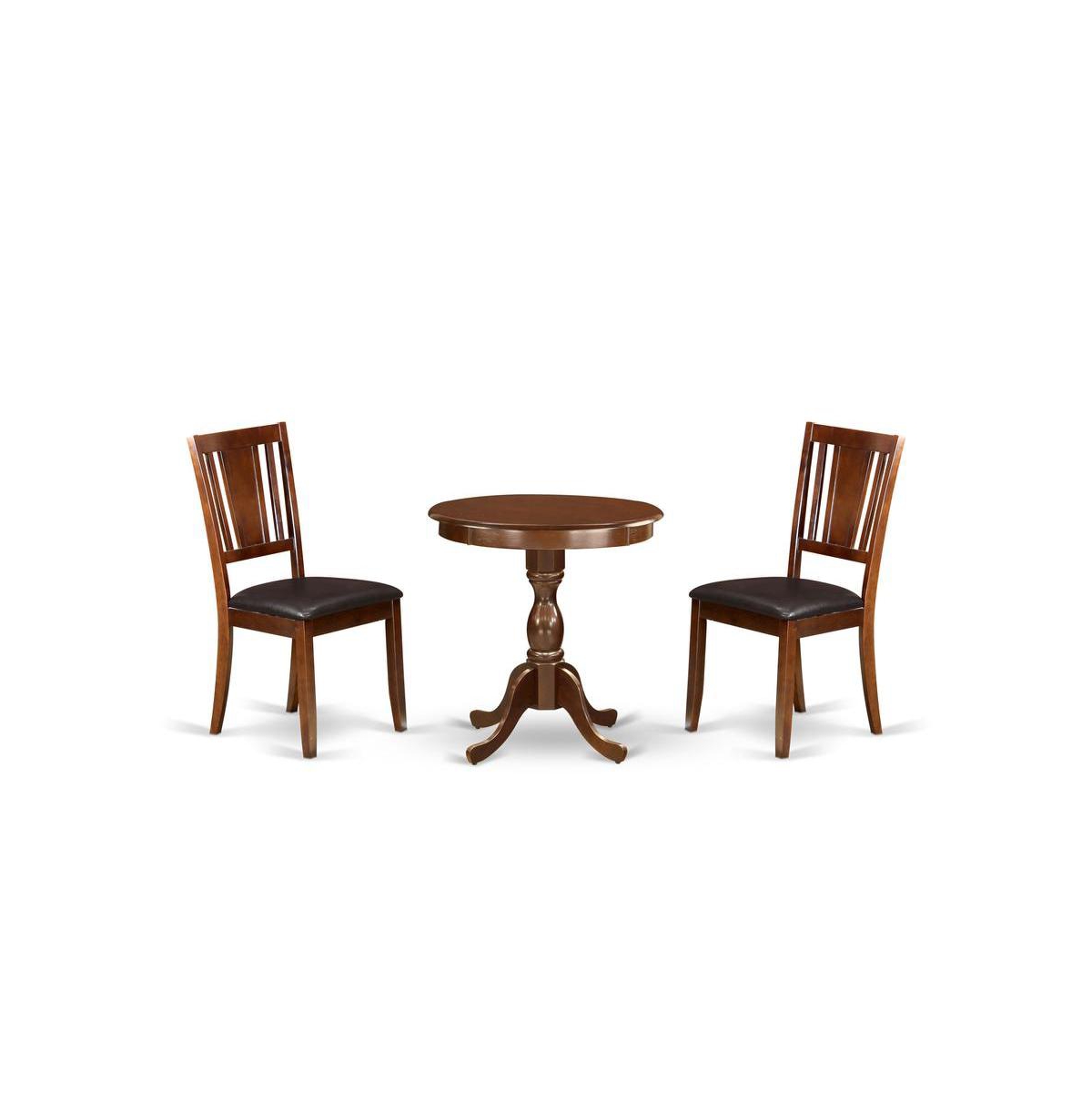 Click here for East West Furniture 3-Pc Modern Dining Room Set -... prices