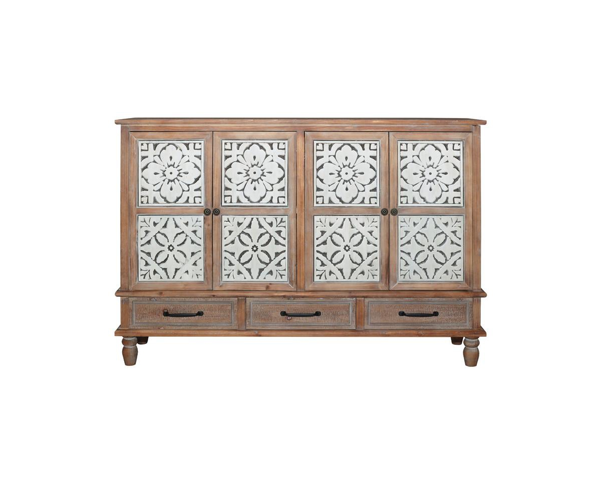 Click here for Casainc 59 Chic Natural Wood Accent Storage Cabine... prices