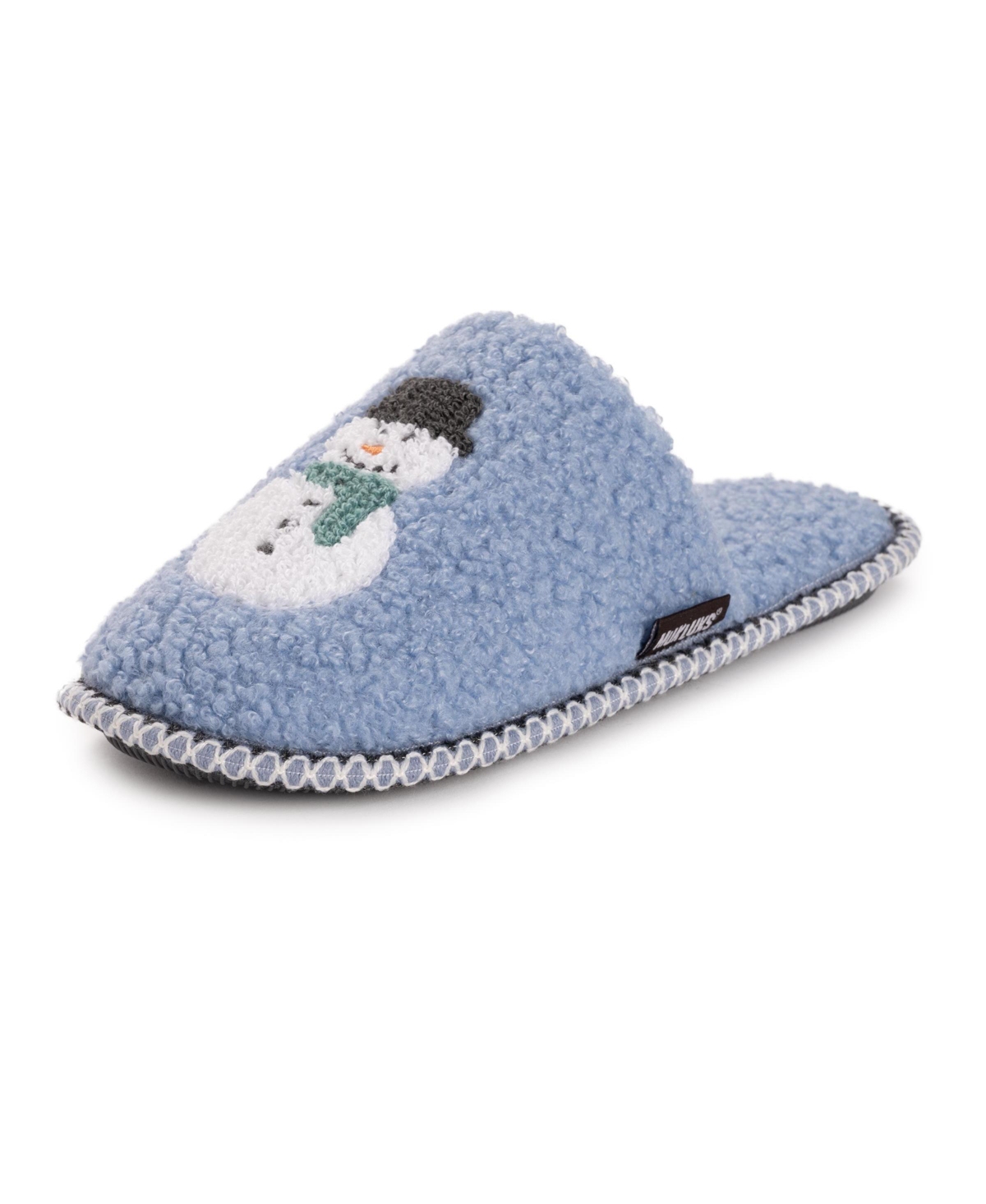 Click here for Muk Luks Womens Novelty Punch Needle Snowman - Lt... prices