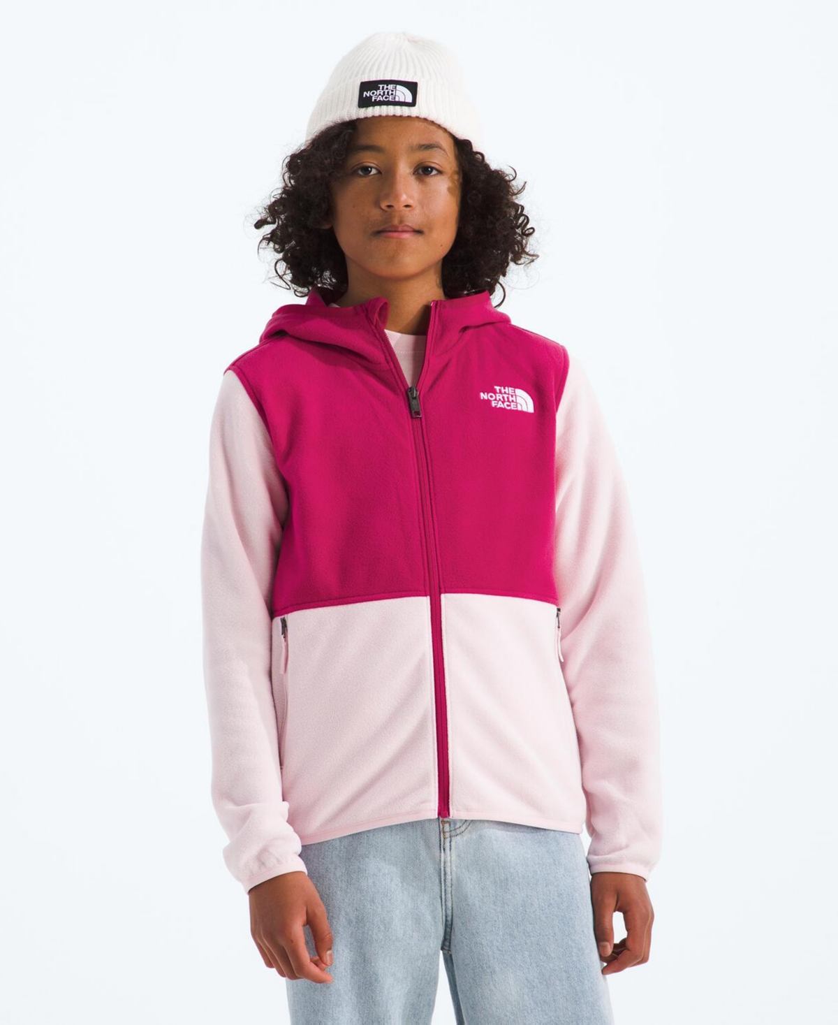 Click here for The North Face Big Girls Glacier Full Zip Hoodie -... prices