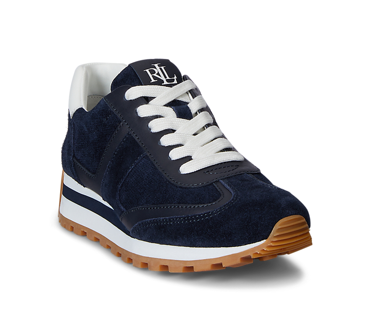 Click here for Lauren Ralph Lauren Womens Dani Lace-Up Sneakers -... prices
