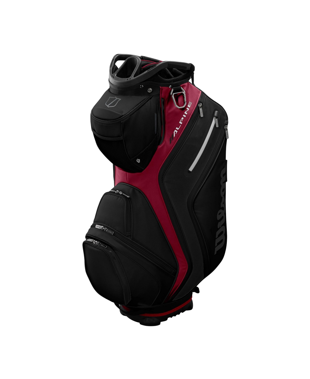 Click here for Wilson Alpine Golf Cart Bag - Black/red prices