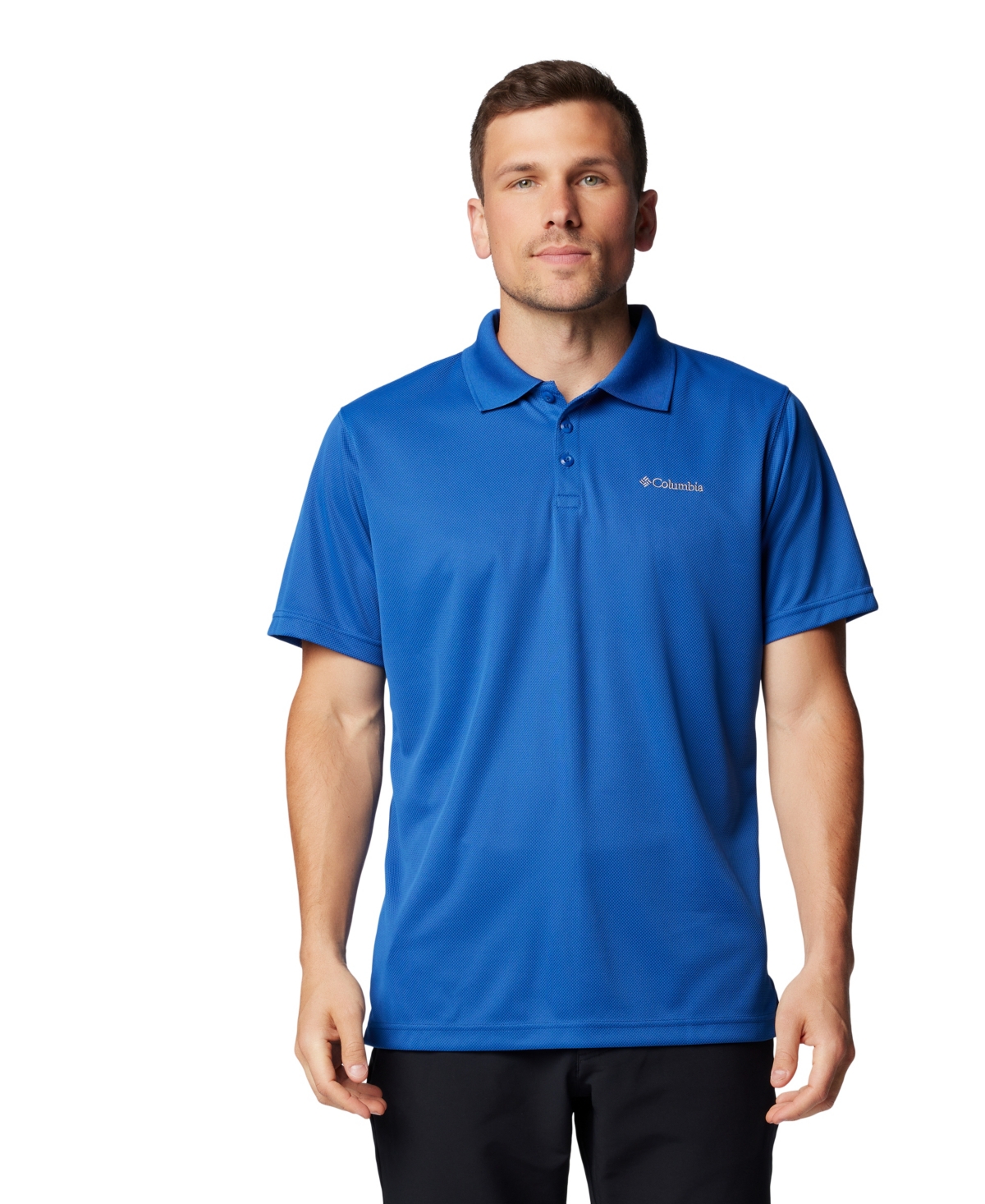 Click here for Columbia Mens Utilizer Polo Shirt - Mountain blue prices