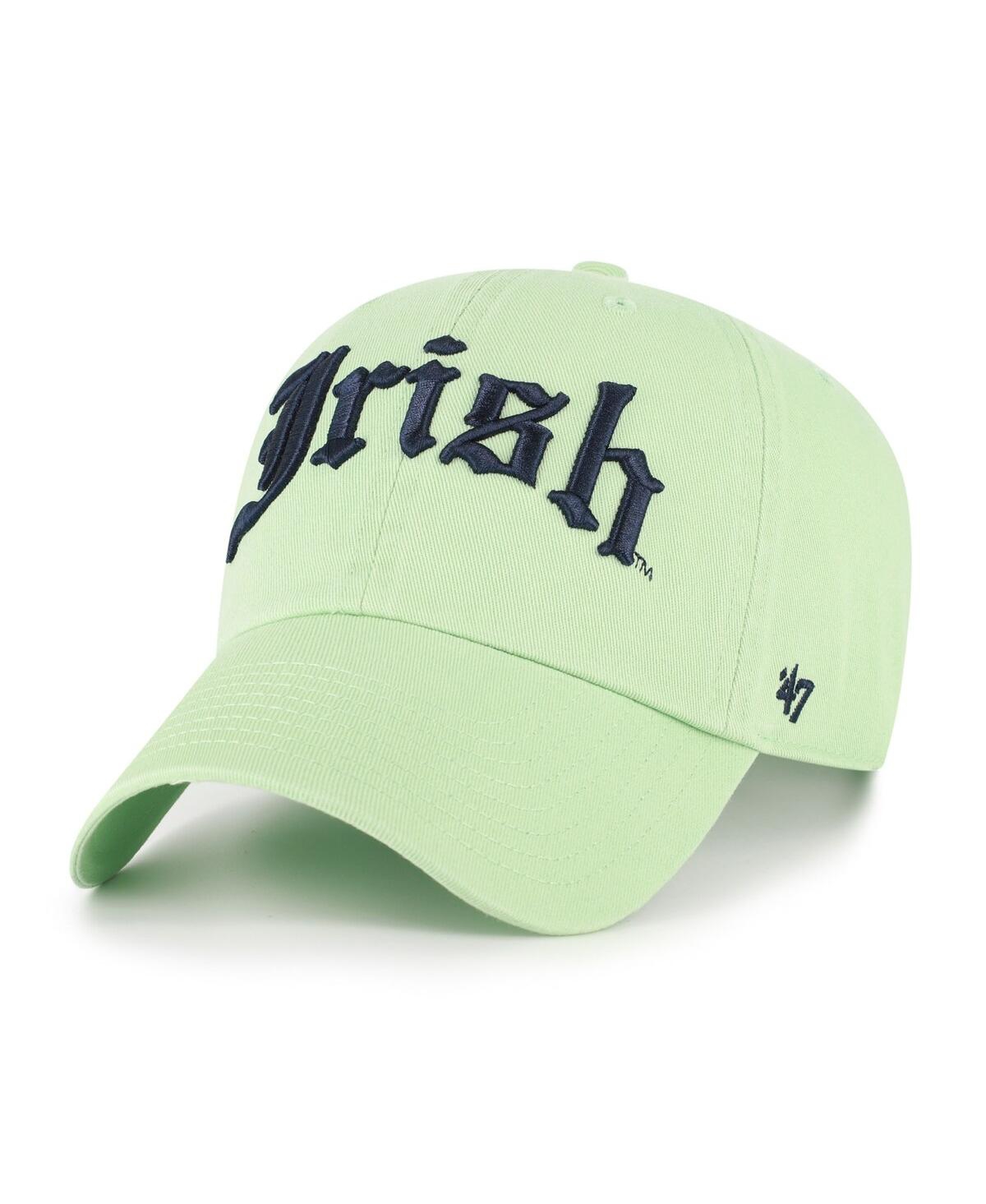 Click here for 47 Brand Mens Light Green Notre Dame Fighting Iris... prices