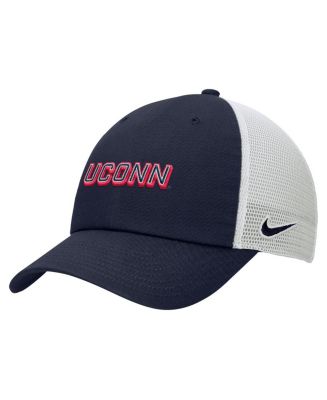 Nike Men's Navy UConn Huskies On-Field Club Adjustable Trucker Hat - Macy's