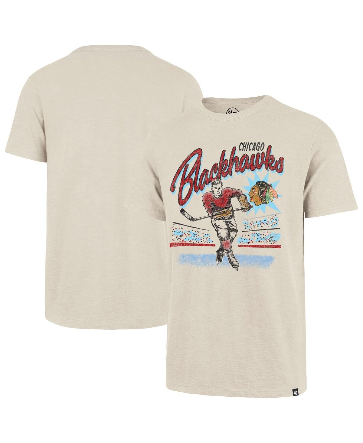 Click here for 47 Brand Mens Natural Chicago Blackhawks Hockey Pl... prices