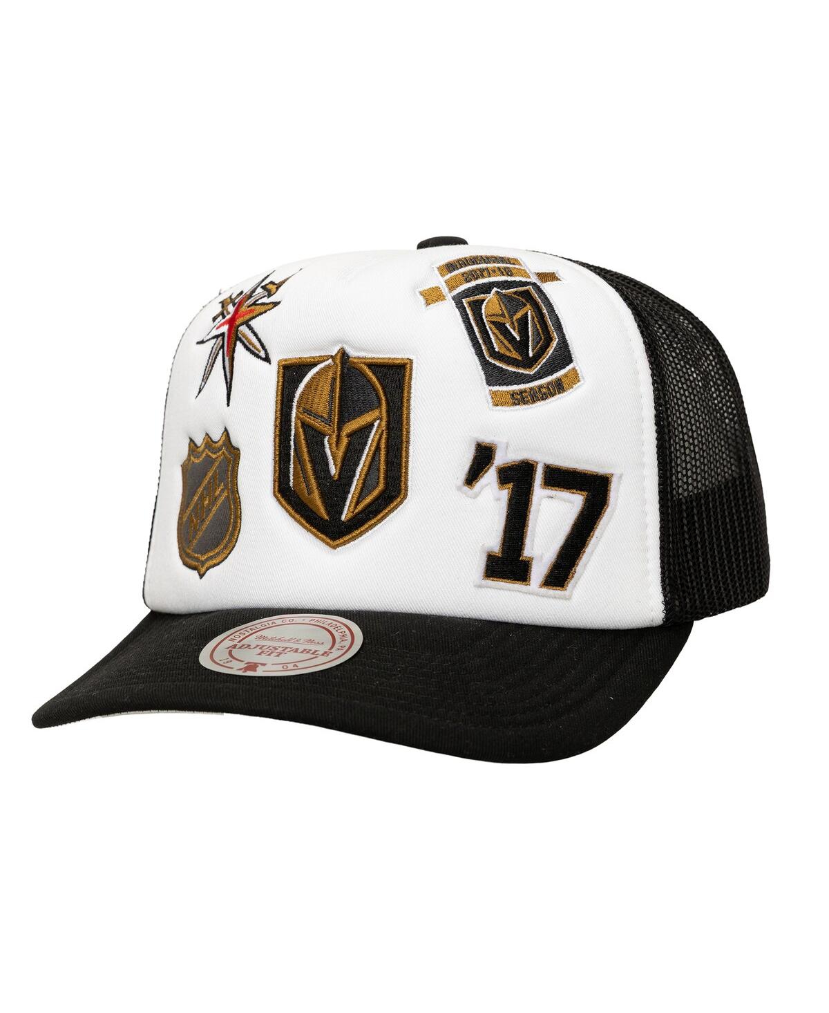 Click here for Mitchell & Ness Mens White/Black Vegas Golden Knig... prices