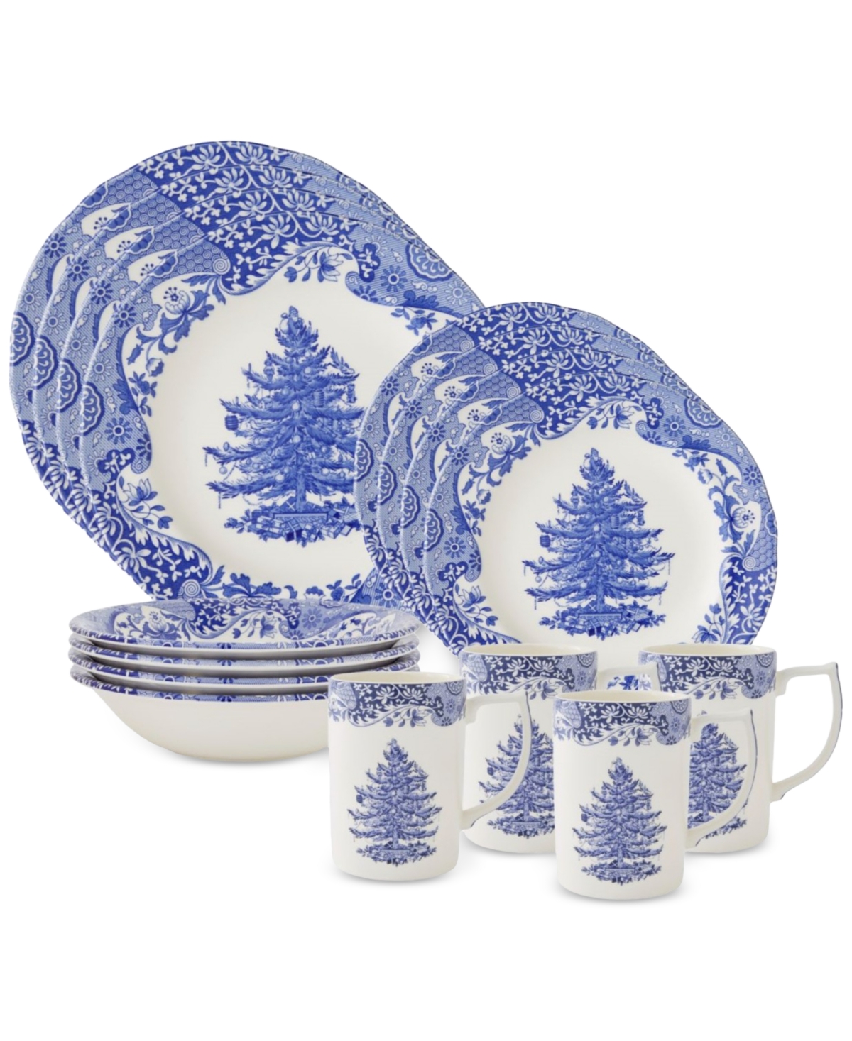Click here for Spode Blue Italian Christmas 16 Pc. Dinnerware Set... prices
