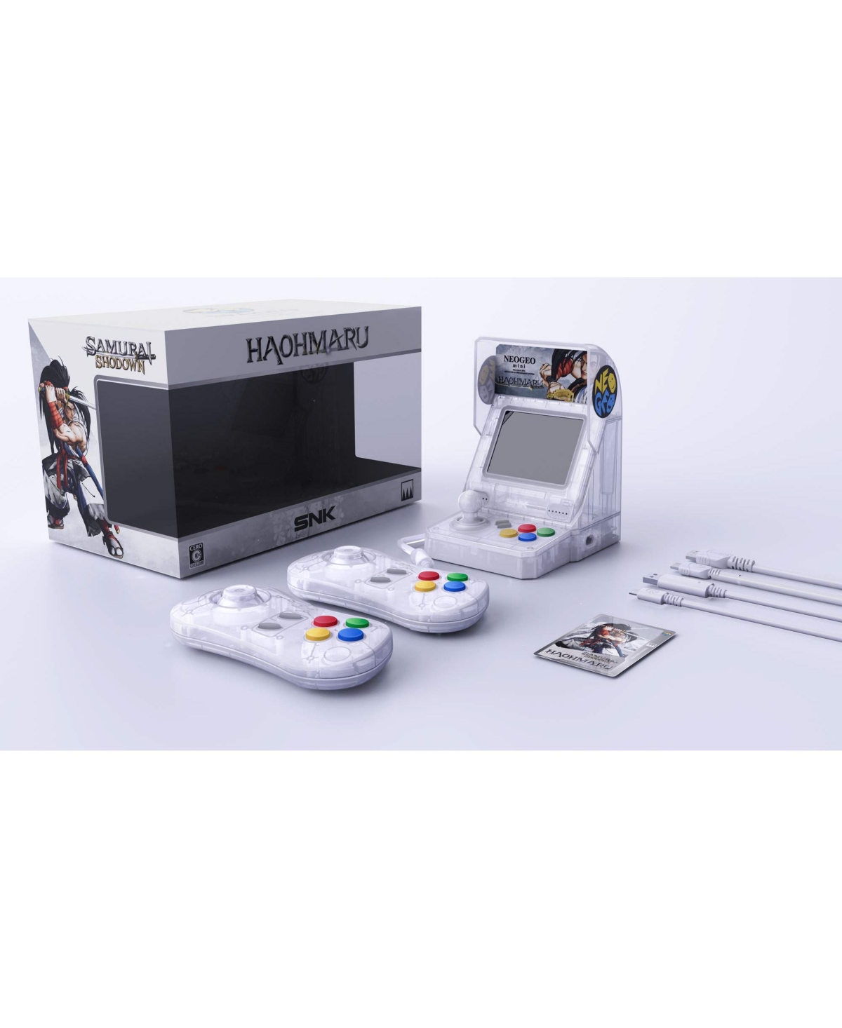 Snk Playmore Neogeo mini Samurai Showdown Limited Edition Bundle-Haohmaru
