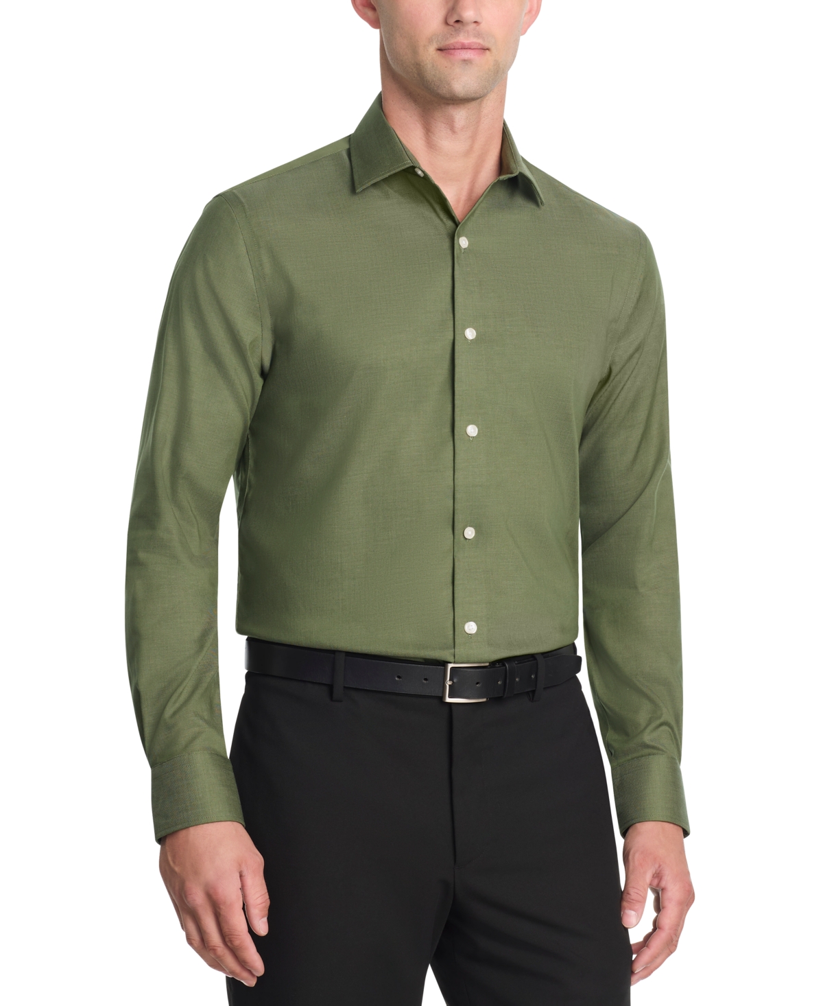 Click here for Tommy Hilfiger Mens Flex Slim Fit Dress Shirt - Ko... prices