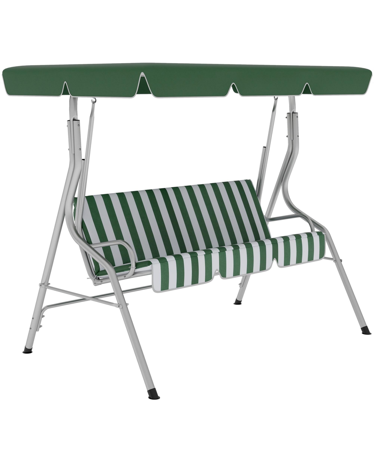 Click here for Outsunny 3-Person Porch Swing with Adjustable Cano... prices
