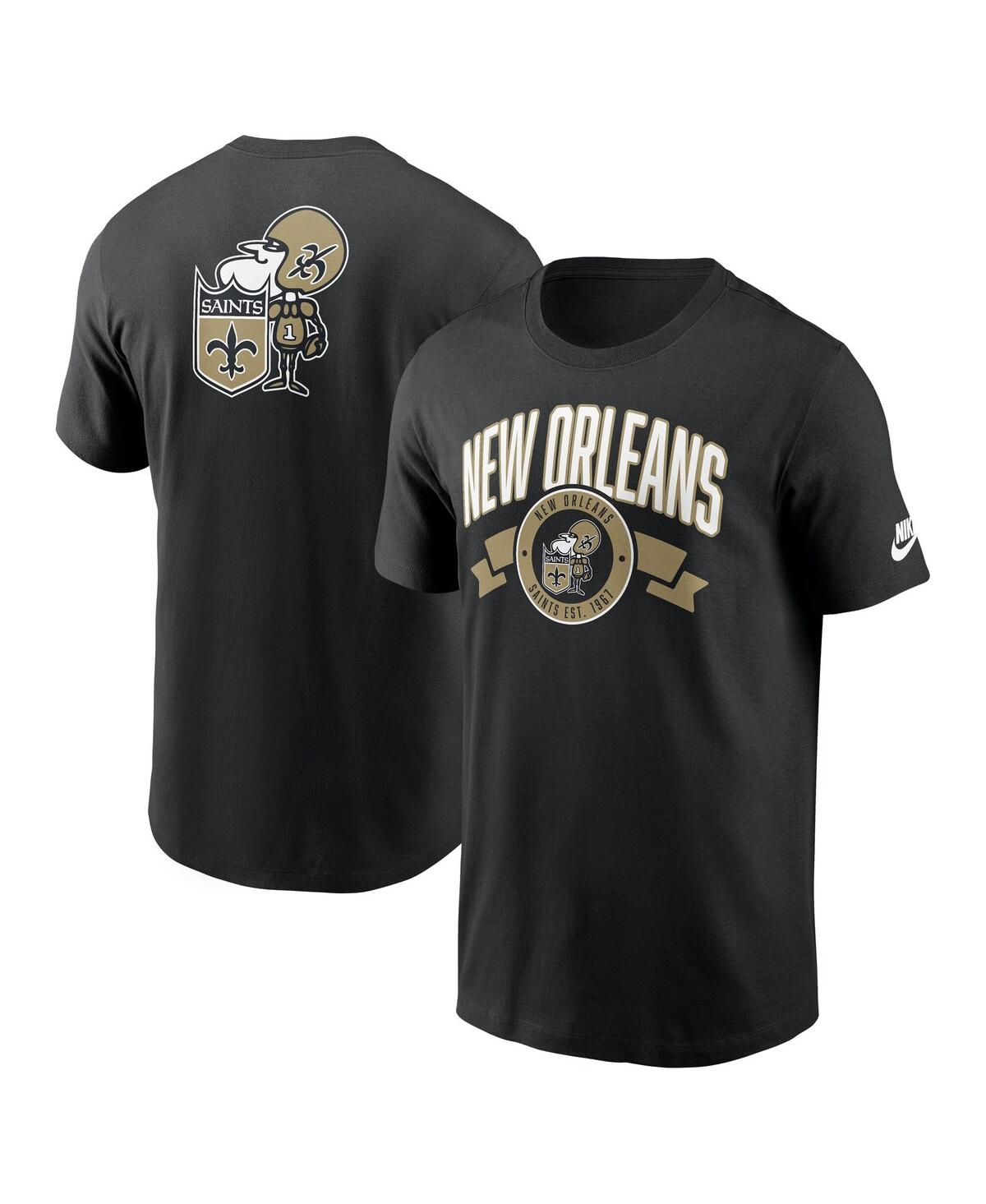 Click here for Nike Mens Black New Orleans Saints Rewind Front an... prices