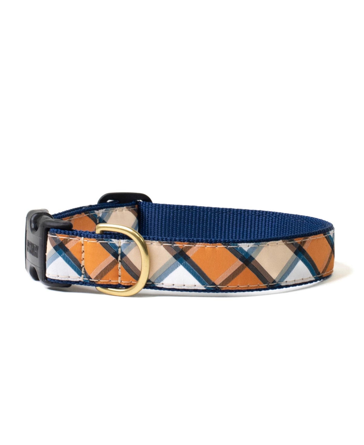 Click here for Up Country Terra Cotta Plaid Dog Collar - Brown prices