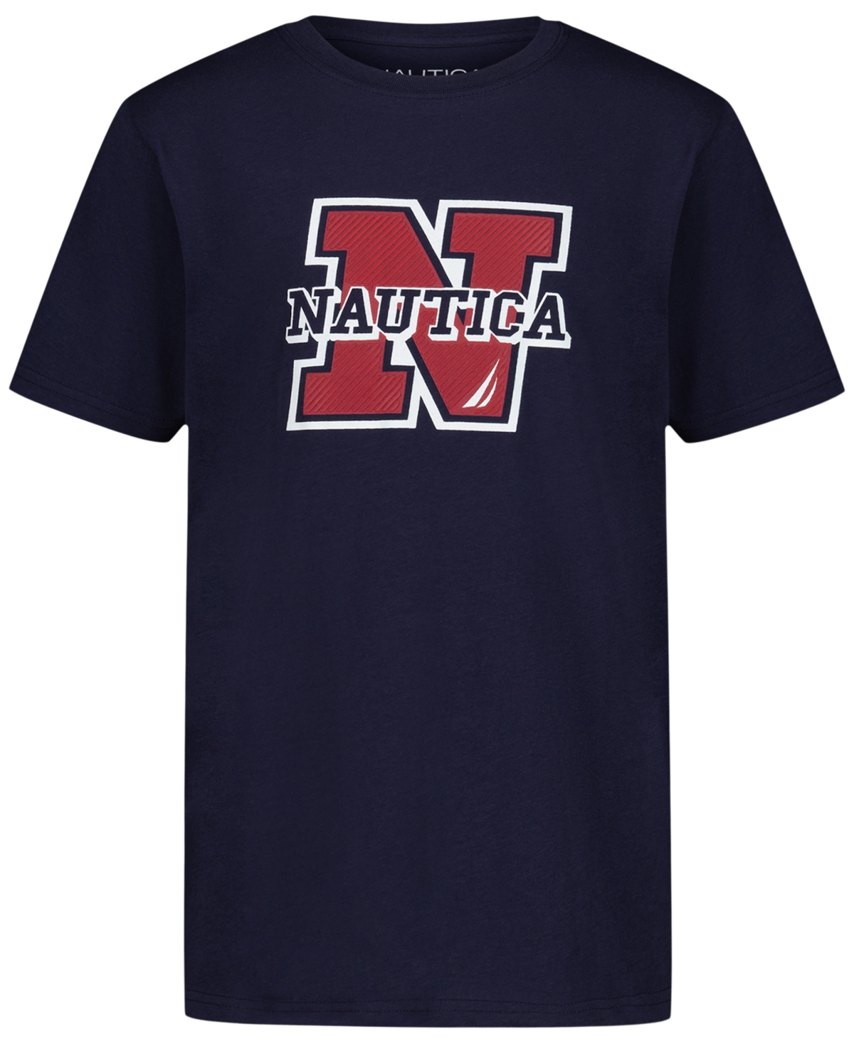 Click here for Nautica Big Boys Block N Short Sleeve T-Shirt - Na... prices