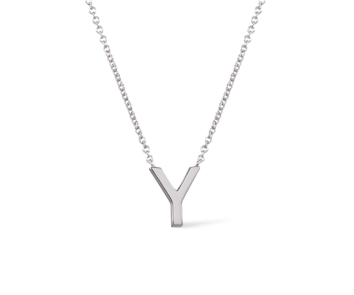 Click here for Ana Luisa Silver Initial Necklace - Letter Necklac... prices