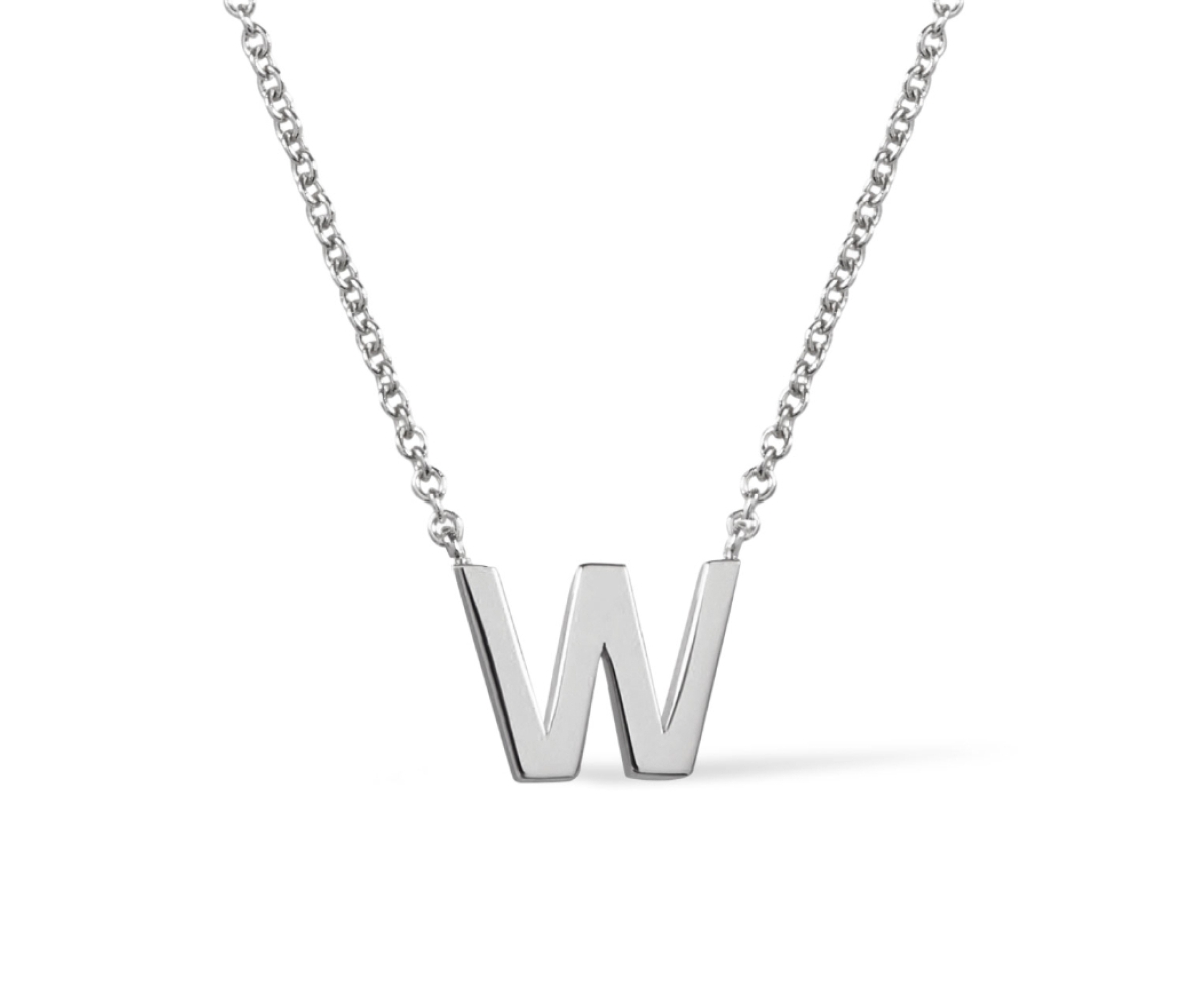 Click here for Ana Luisa Silver Initial Necklace - Letter Necklac... prices