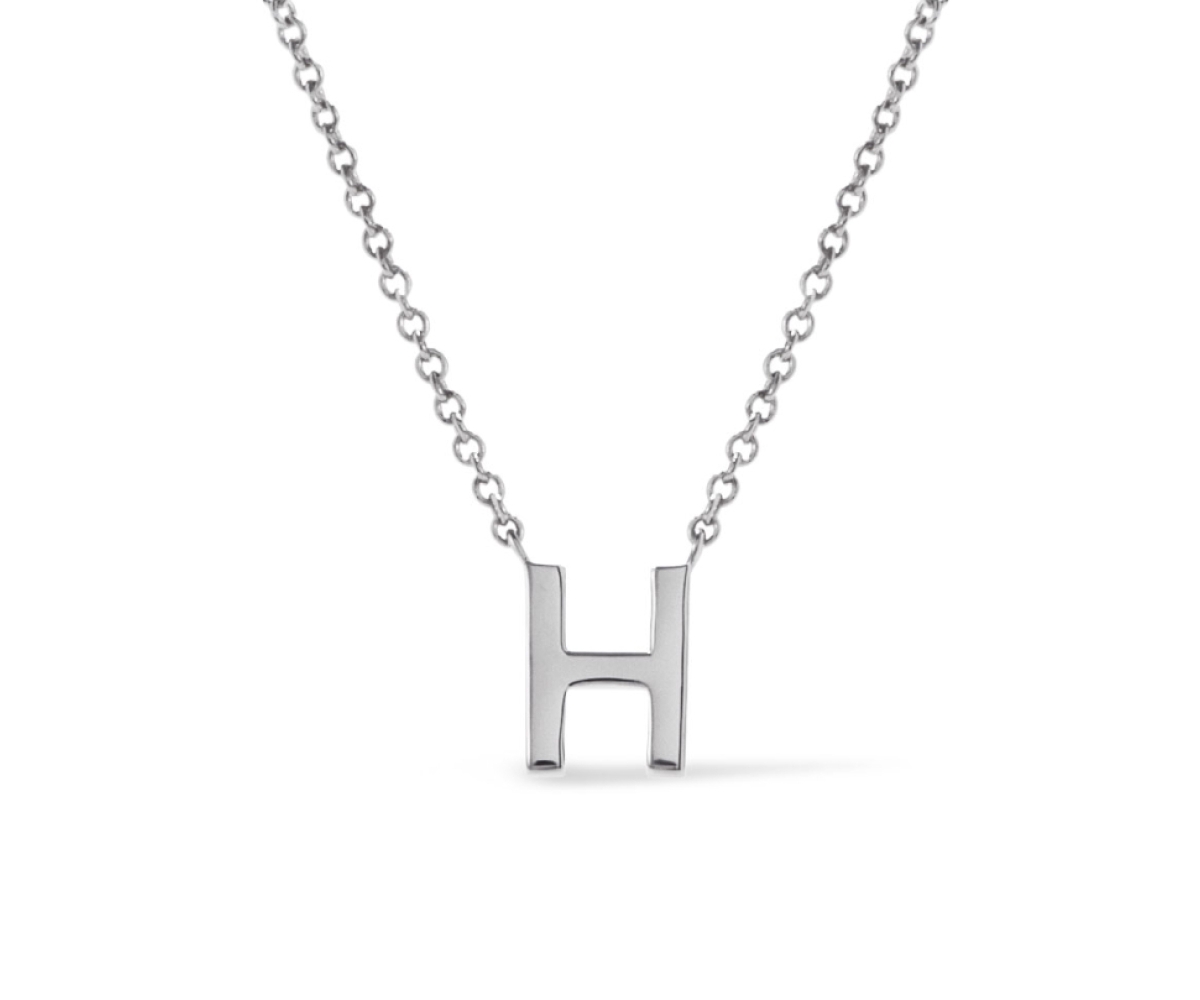 Click here for Ana Luisa Silver Initial Necklace - Letter Necklac... prices
