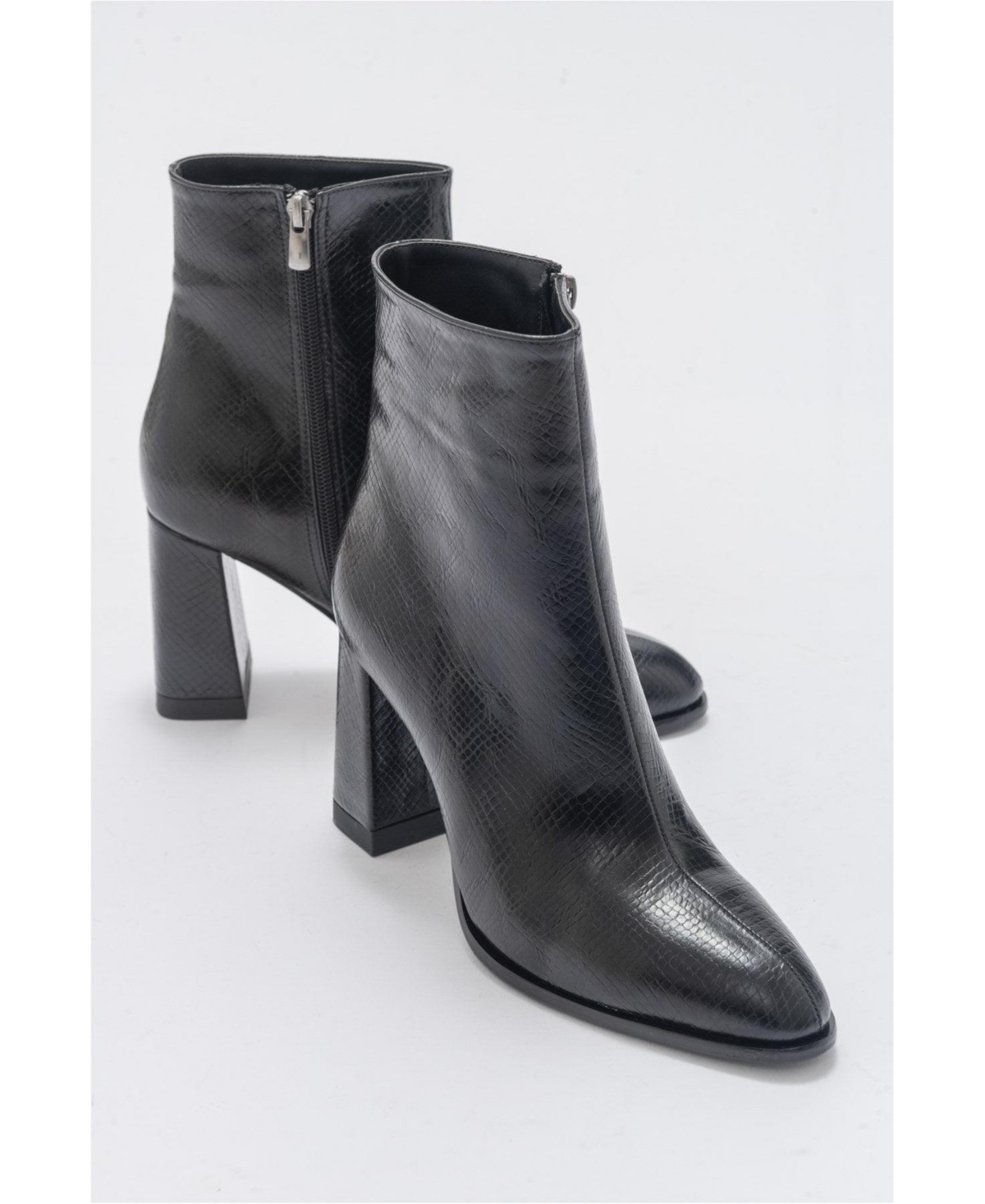 Click here for Prologue Shoes Jewel High Heel Boot - Black print... prices