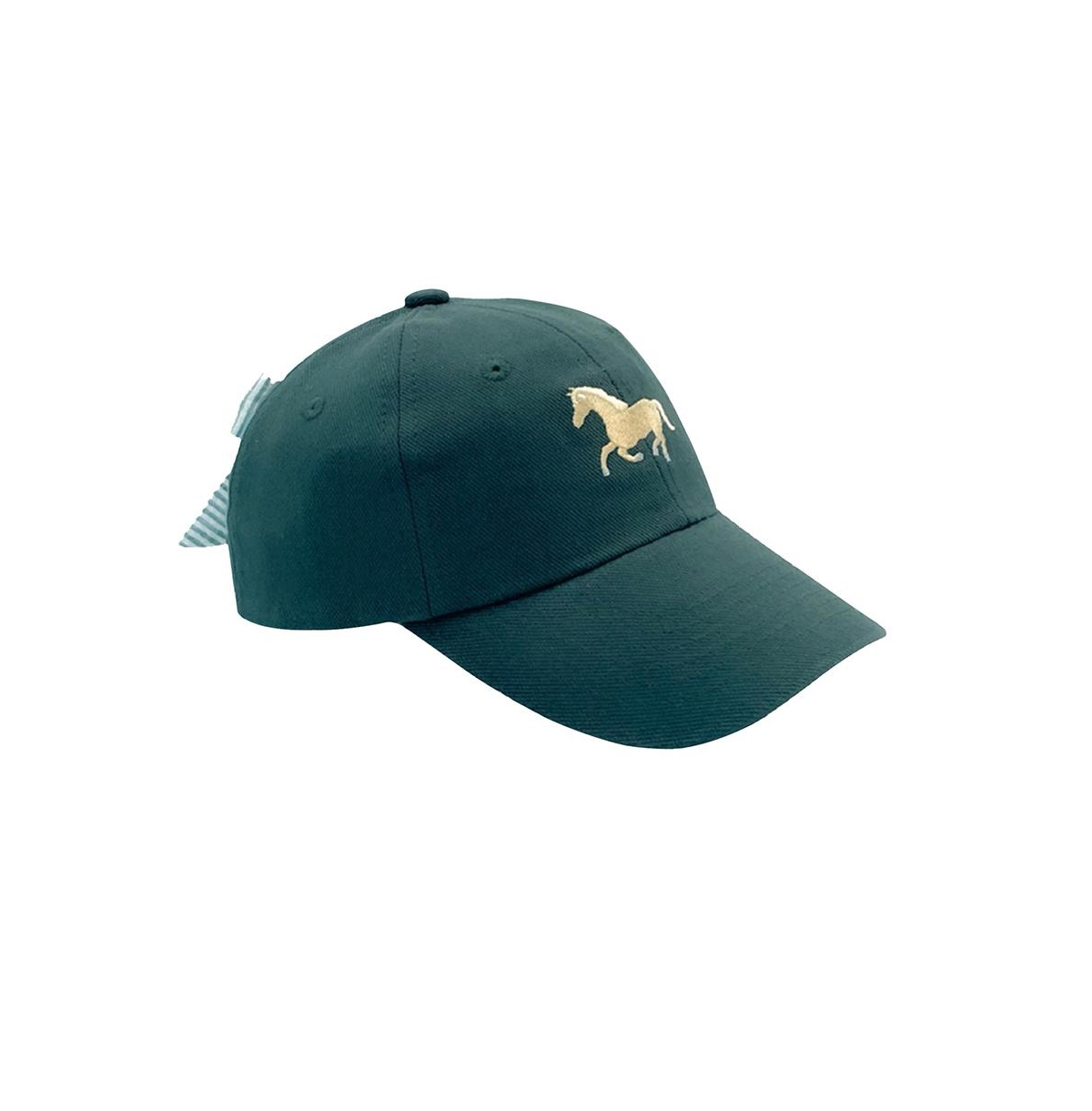Bits & Bows Girls Horse Bow Baseball Hat - Little Kid