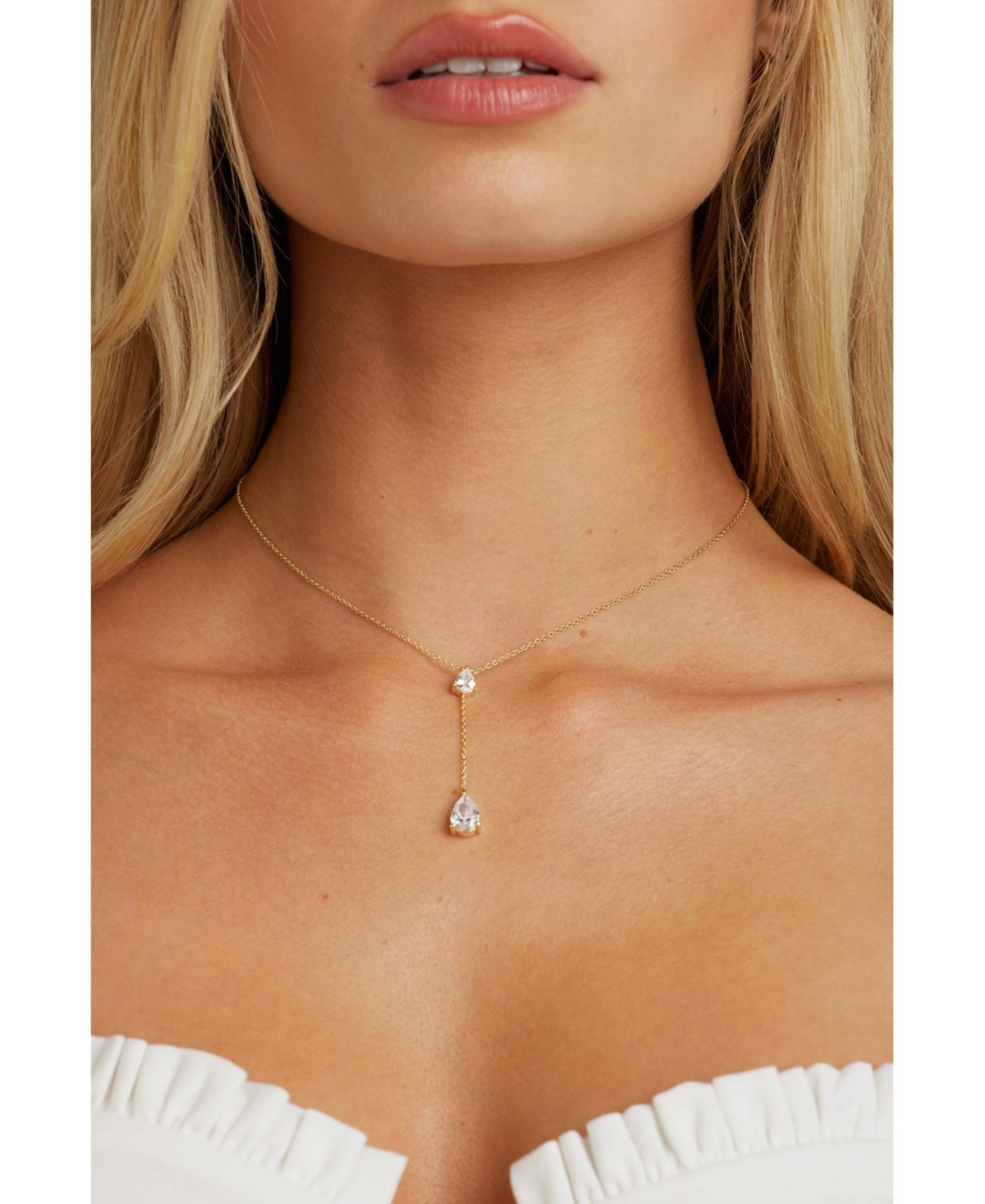 Click here for Lane Crystal Pendant - Gold prices