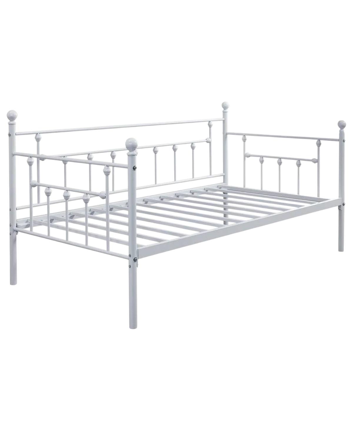 Click here for Slickblue Metal Daybed Frame with Farmhouse Design... prices