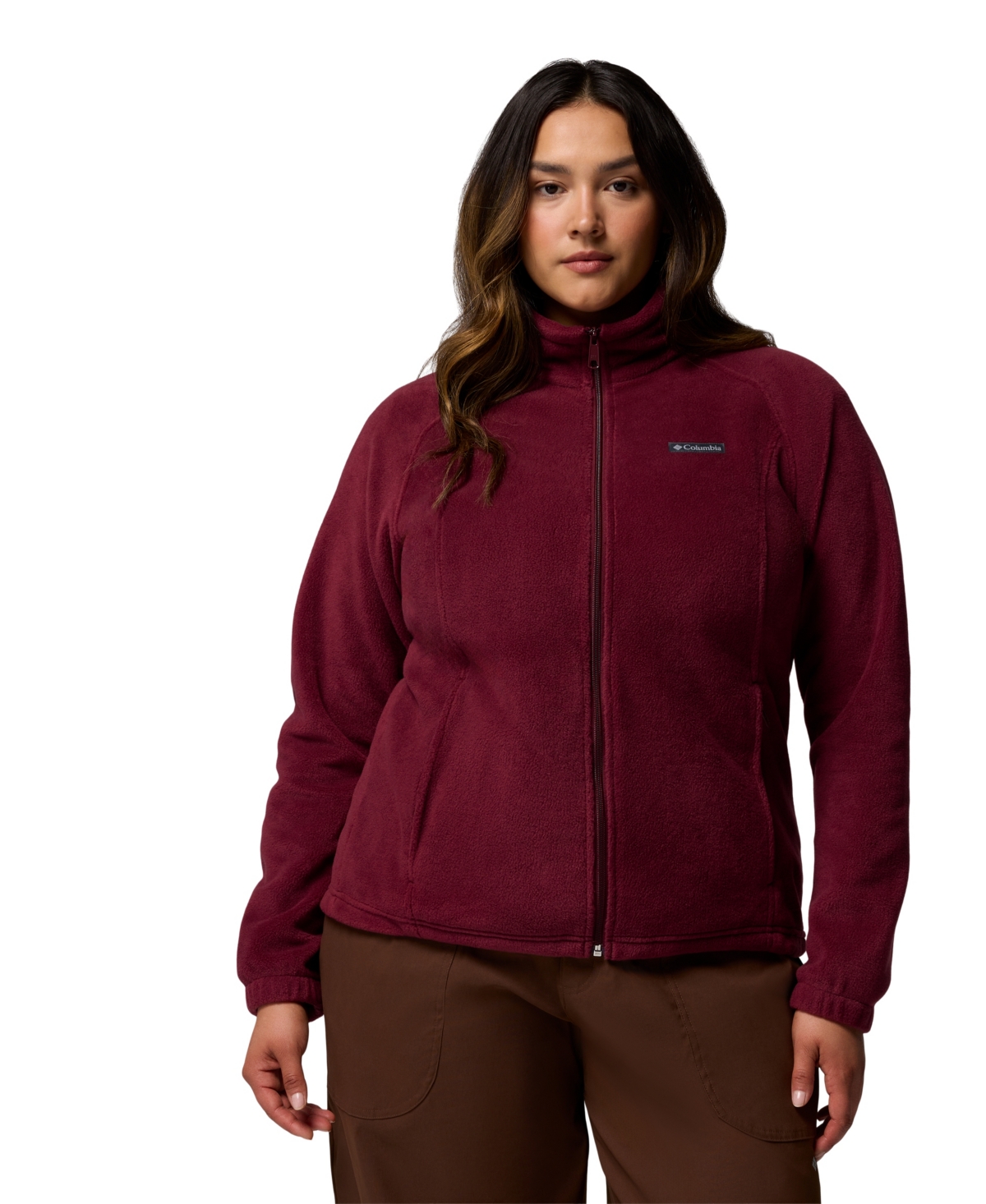 Click here for Columbia Plus Size Benton Springs Fleece Long Slee... prices