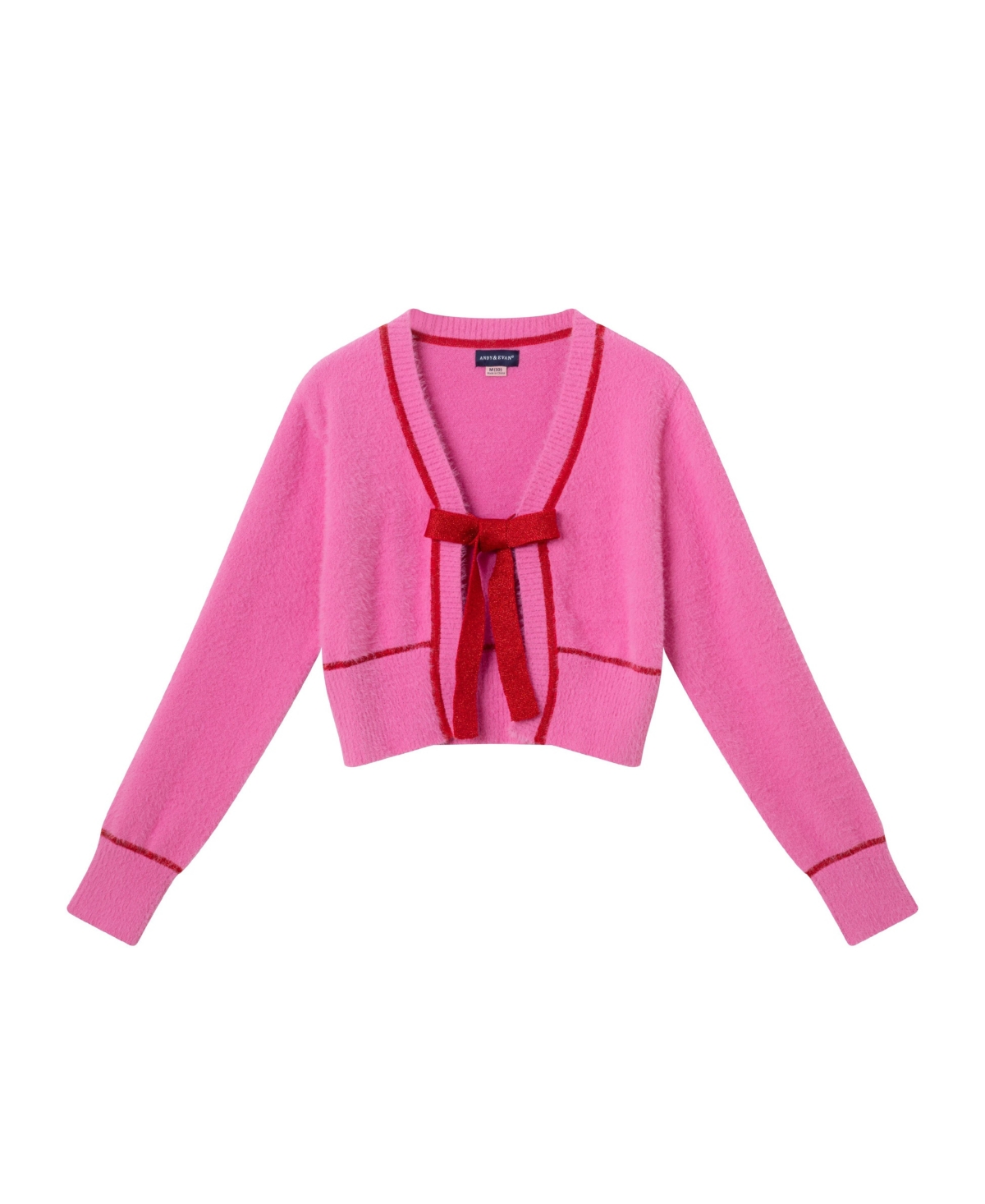 Click here for Andy & Evan Child Girls Pink Eyelash Cardigan Swea... prices