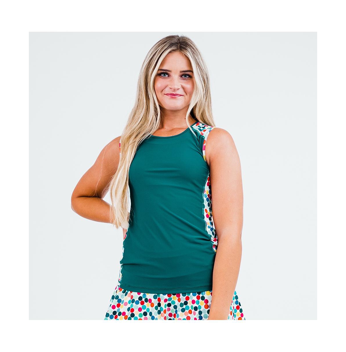 Click here for Calypsa Womens Plus Size Loose Fit Maya Swim Top -... prices