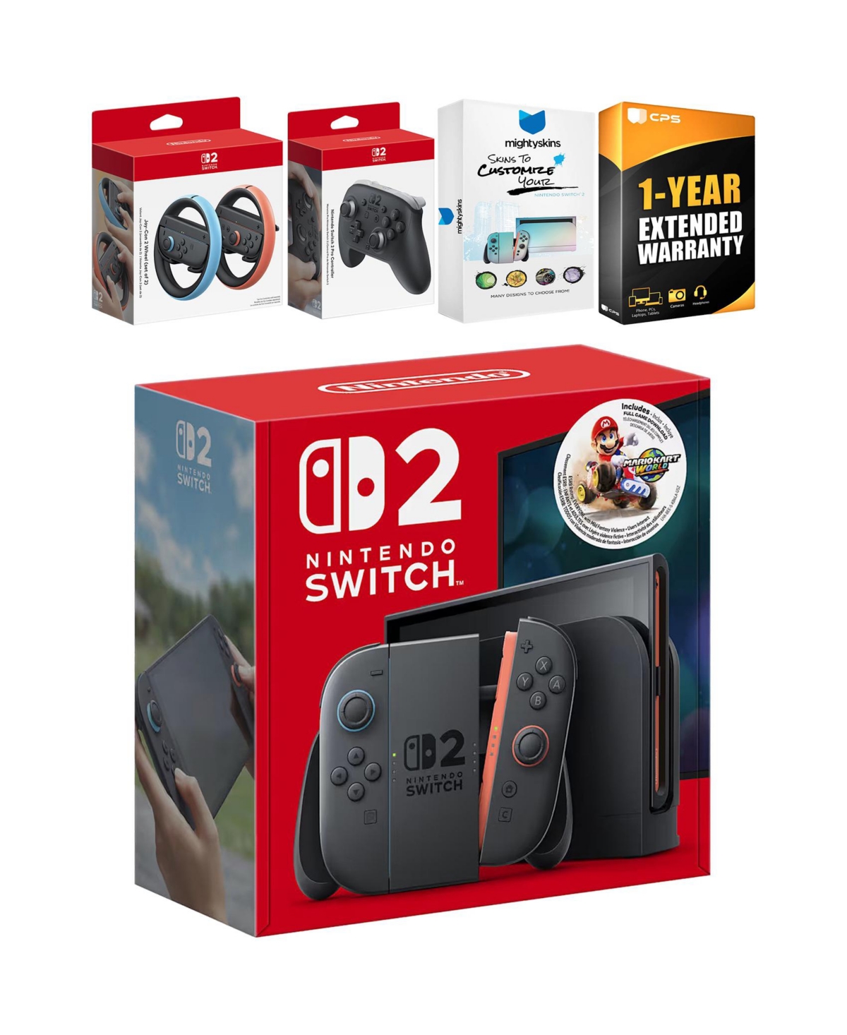 Click here for Nintendo Switch 2 Mario Kart World Bundle with Pro... prices