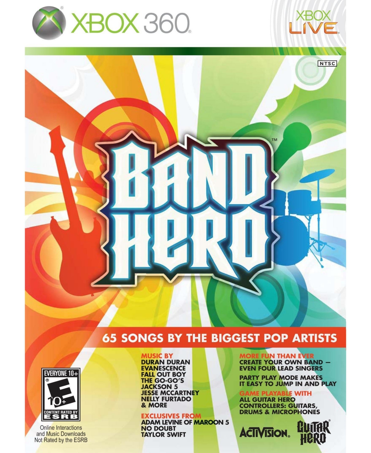 Click here for Activision Blizzard Band Hero (Game Only) - Xbox 3... prices