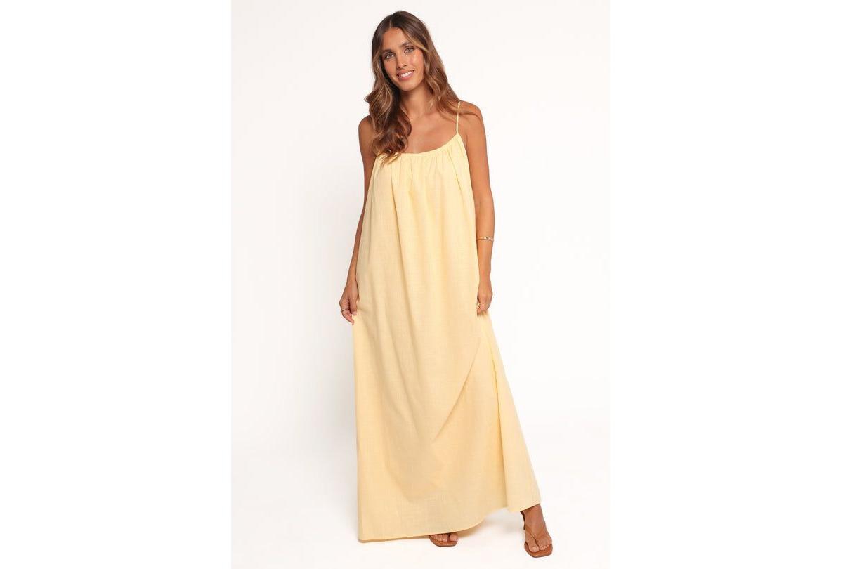 Click here for Petal and Pup Womens Lumina Maxi Dress - Yellow prices