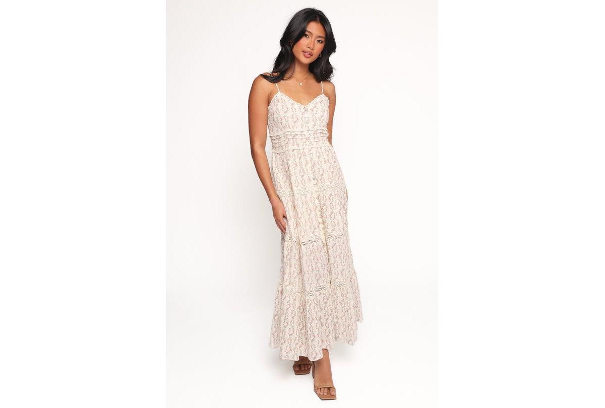 Click here for Petal and Pup Womens Orlaith Maxi Dress - Rose gar... prices