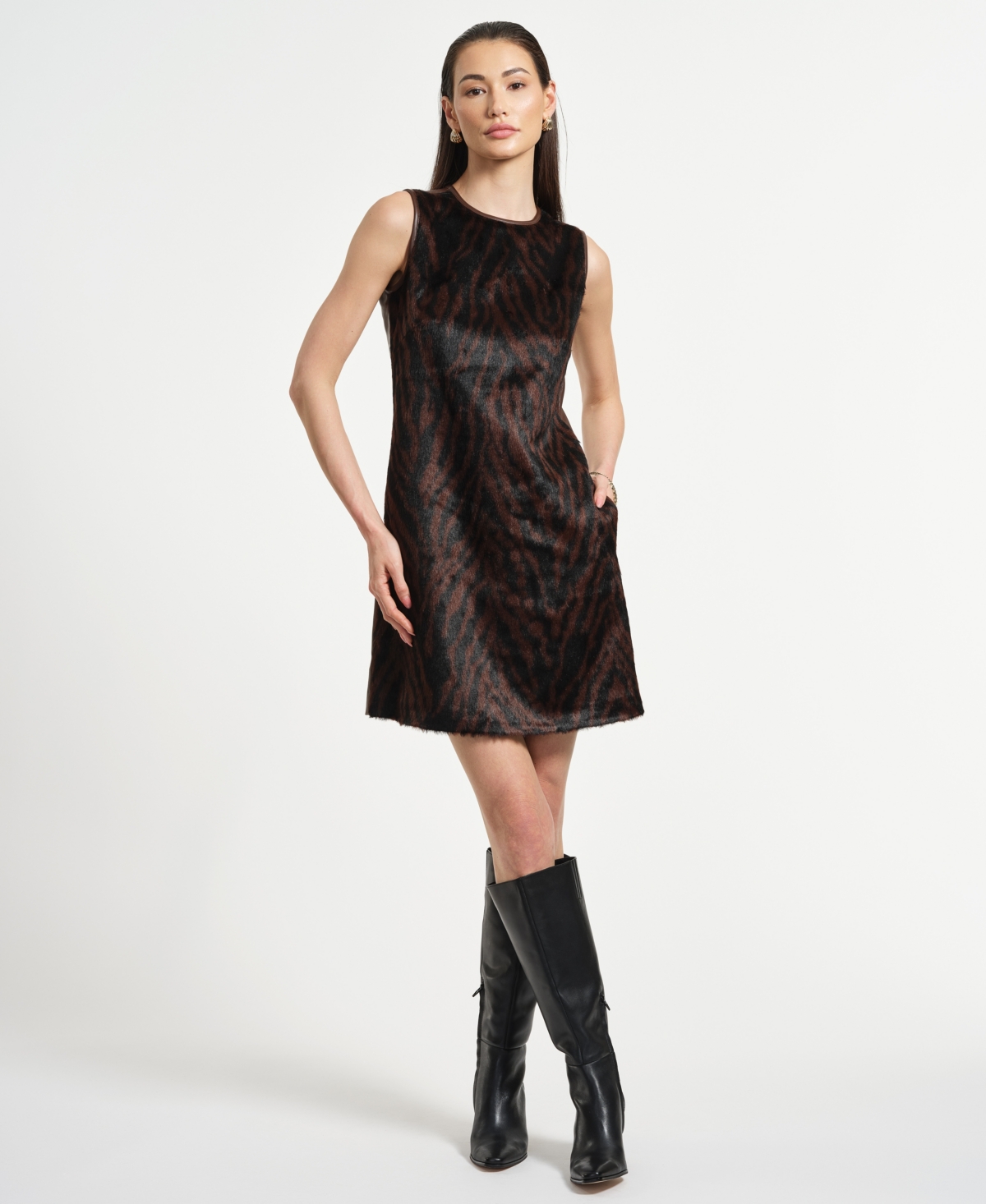 Click here for Isaac Mizrahi Womens A-line Crewneck Shift Dress -... prices