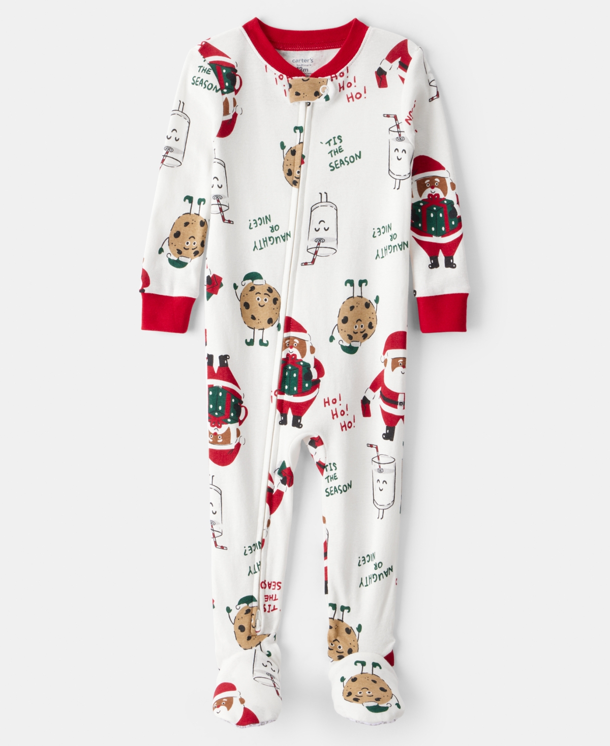 Click here for Carters Baby Boys Christmas Santa Print Long-Sleev... prices