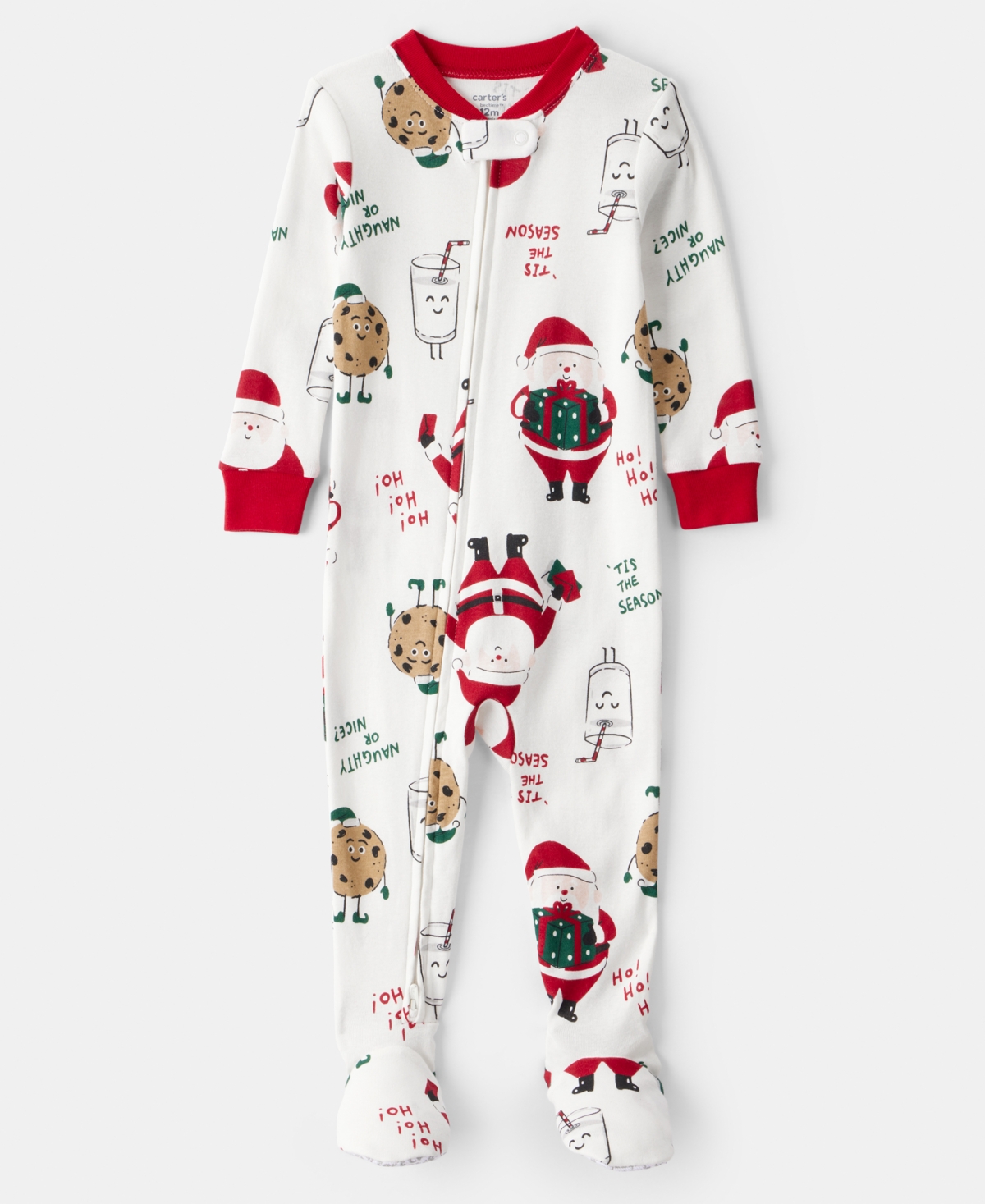 Click here for Carters Baby Boys Christmas Santa Print Long-Sleev... prices