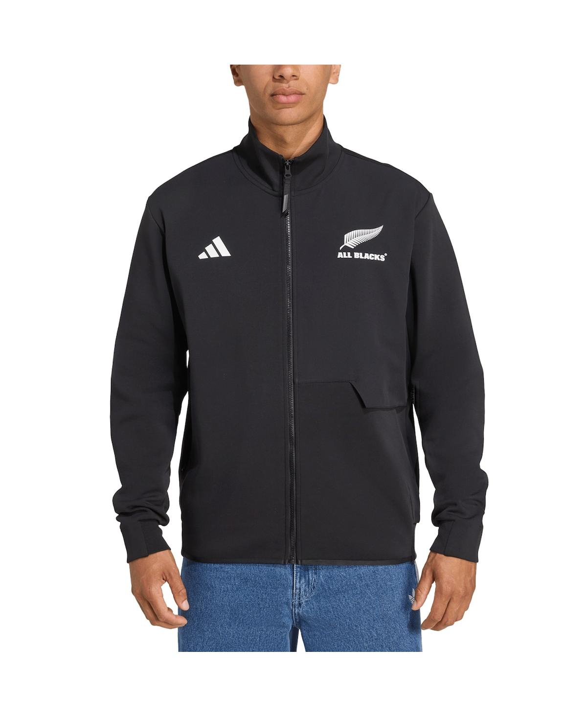 Click here for Adidas Mens Black New Zealand Rugby 2025/26 Anthem... prices