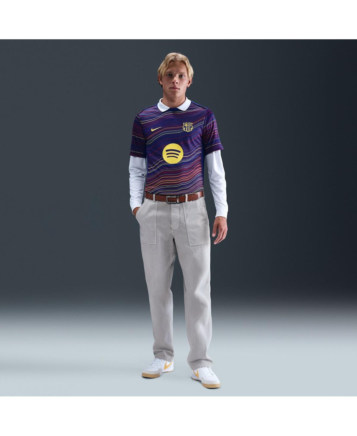 Click here for Nike Mens Navy Barcelona Home 2025/26 Academy Pro... prices