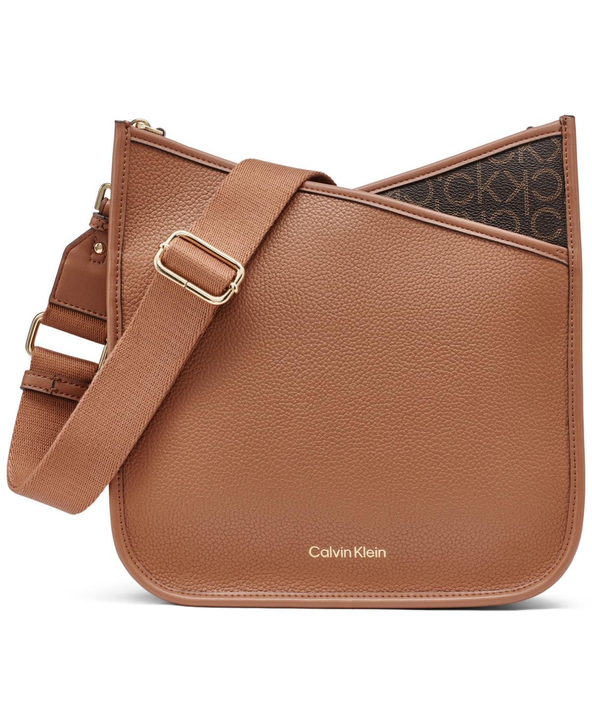 Click here for Calvin Klein Lyla Signature-Blocked Adjustable Cro... prices