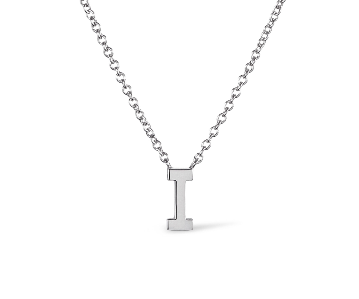 Click here for Ana Luisa Silver Initial Necklace - Letter Necklac... prices