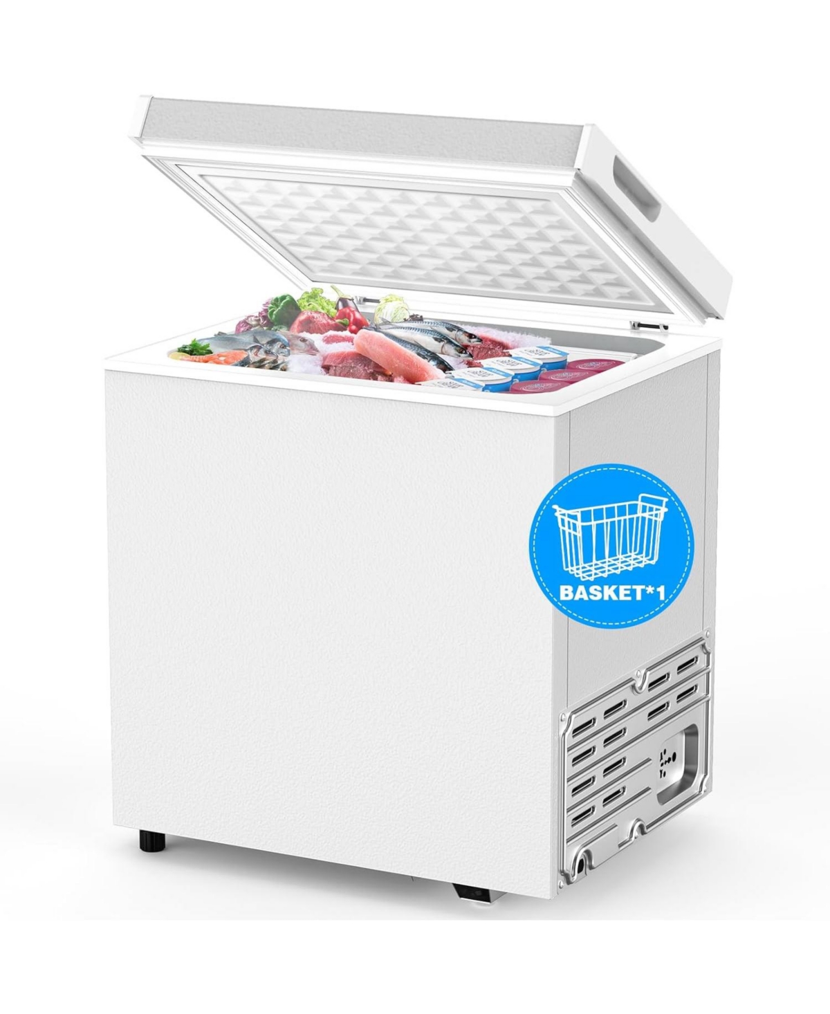 Click here for Cowsar 1.8 Cubic Feet Chest Freezer with Removable... prices
