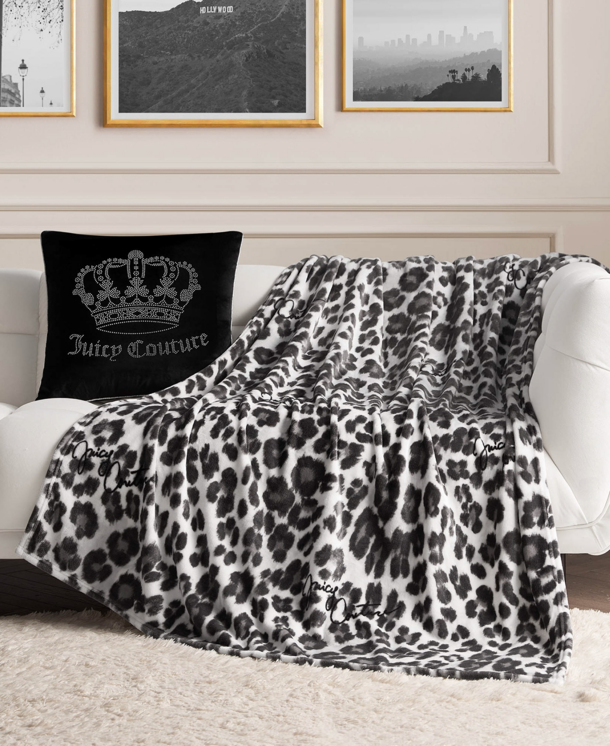 Click here for Juicy Couture Plush Throw  50 x 70 - Regent Leopar... prices