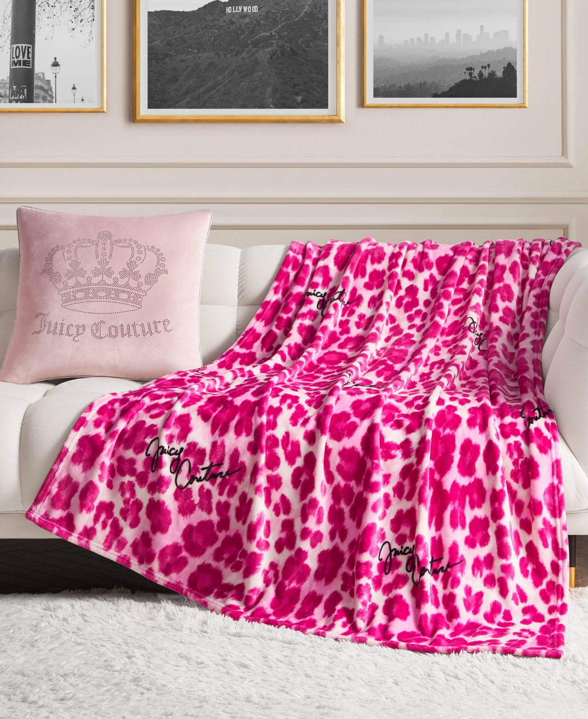 Click here for Juicy Couture Plush Throw  50 x 70 - Regent Leopar... prices