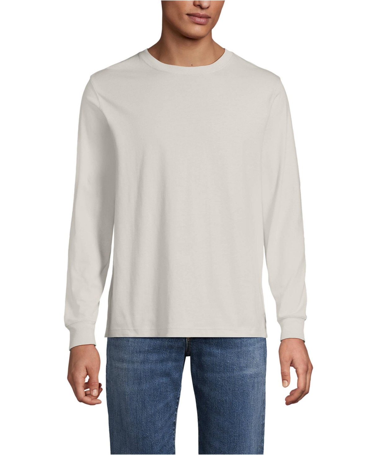 Click here for Lands End Mens Tall Super-t Long Sleeve Henley Shi... prices