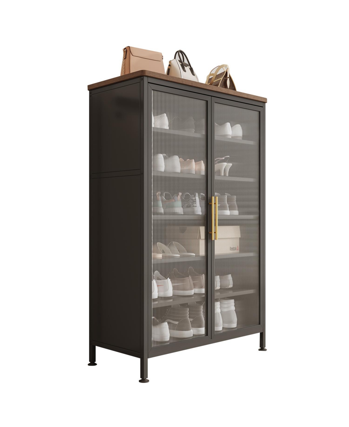 Click here for Mega Casa Shoe Storage Cabinet with Doors  6-Tier... prices